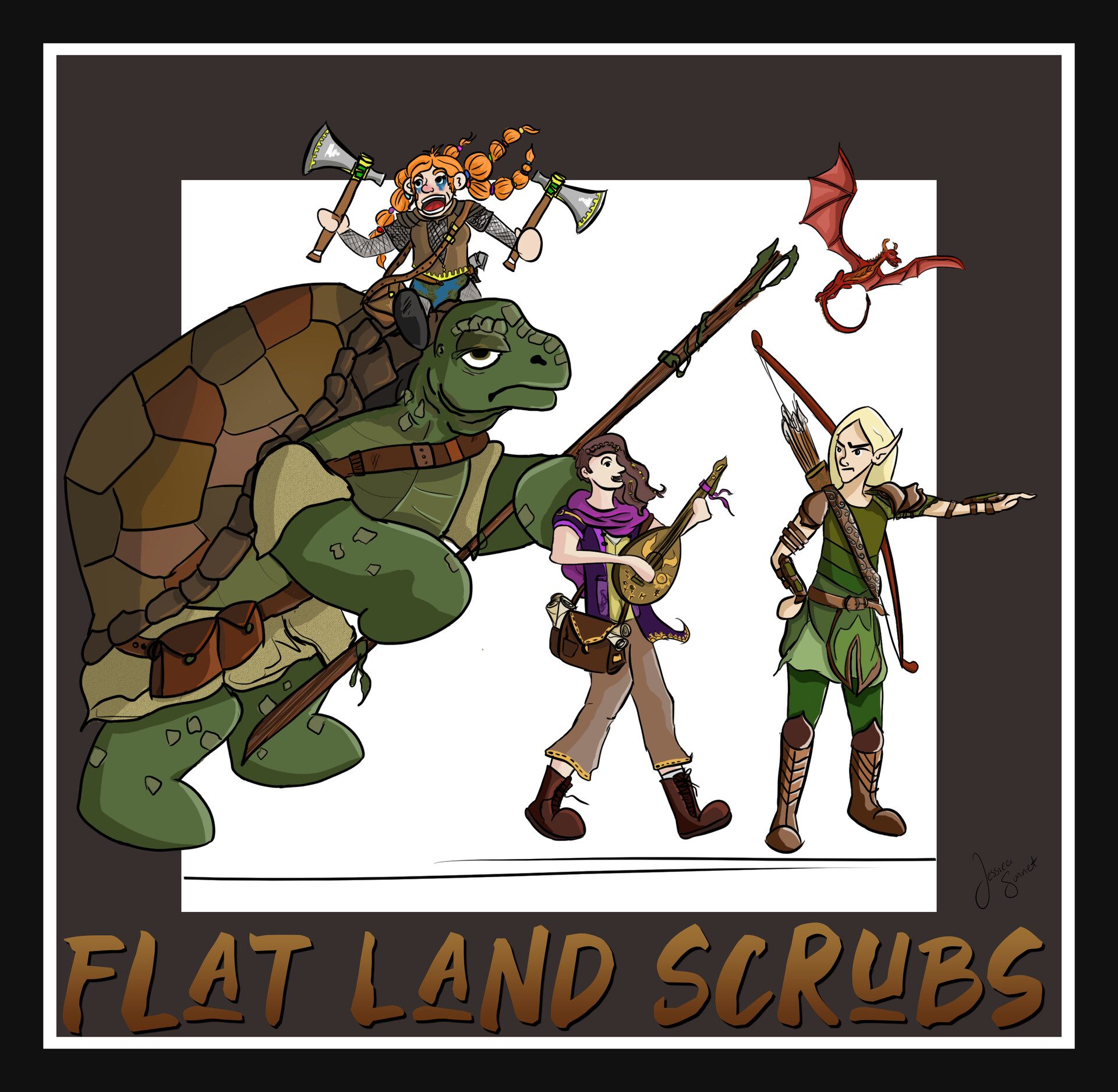 ArtStation - The Flatland Scrubs