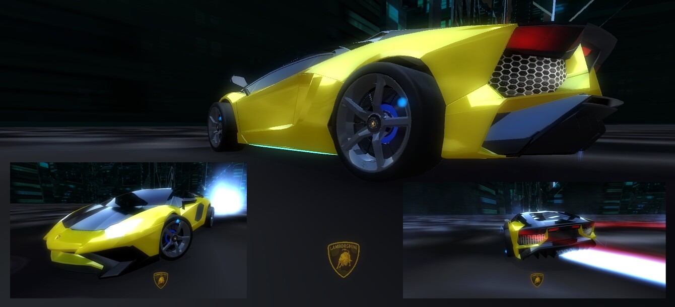 ArtStation - Lamborghini Game play