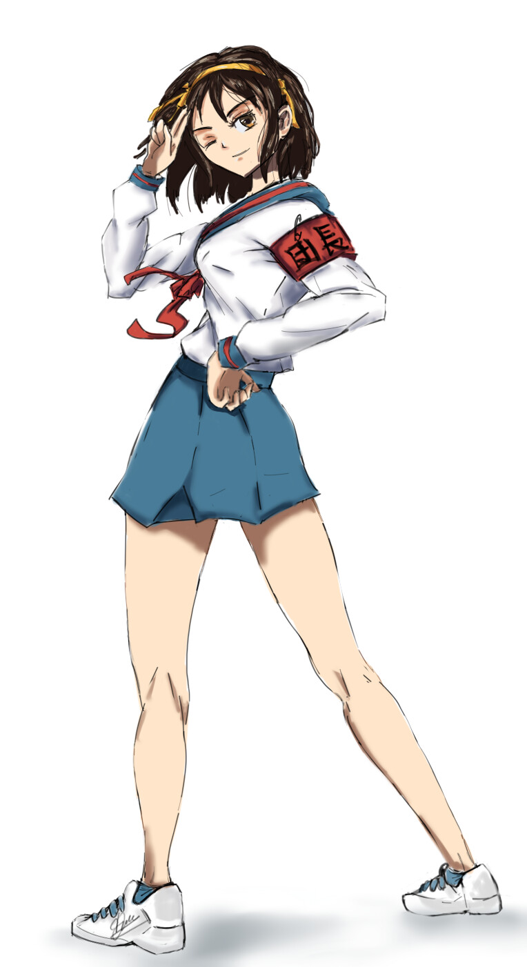 ArtStation - Suzumiya Haruhi