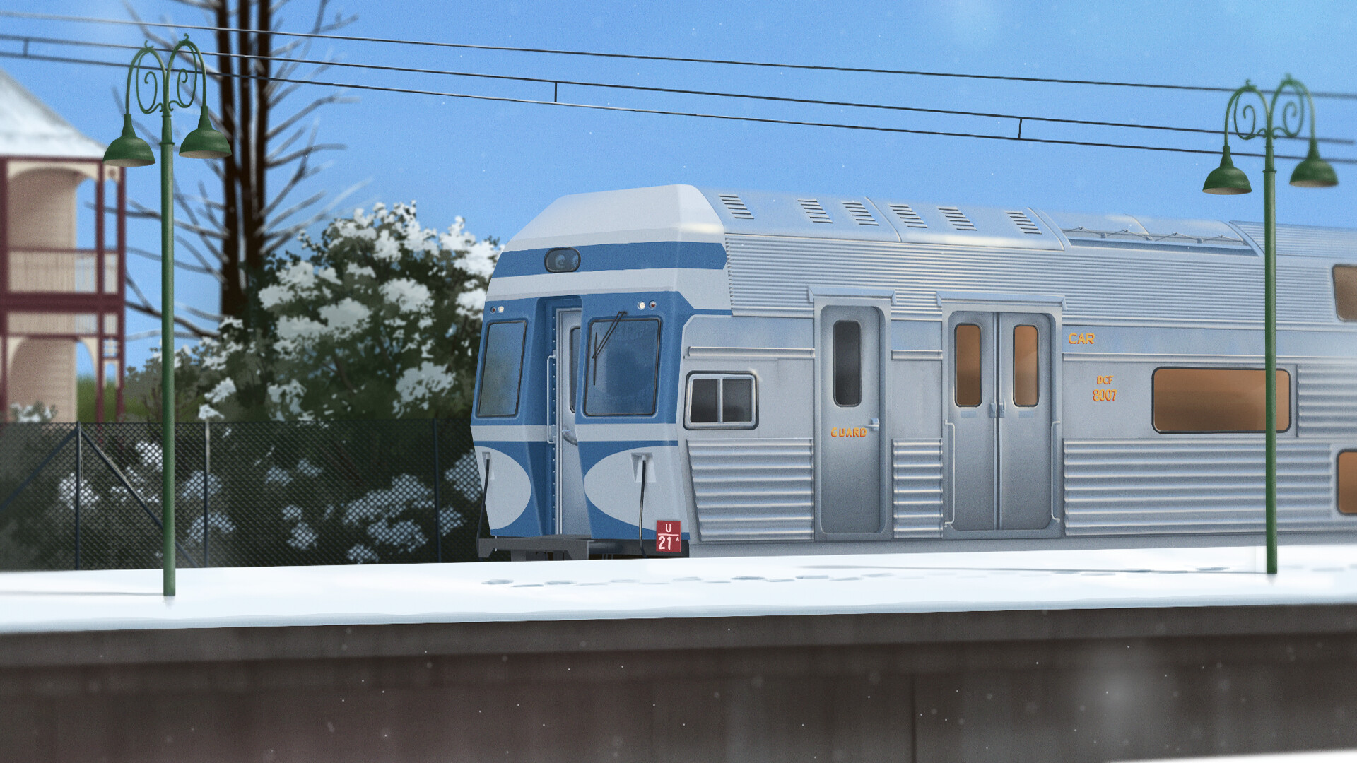 I drew a V Set in the original Blue Goose livery! : r/sydney