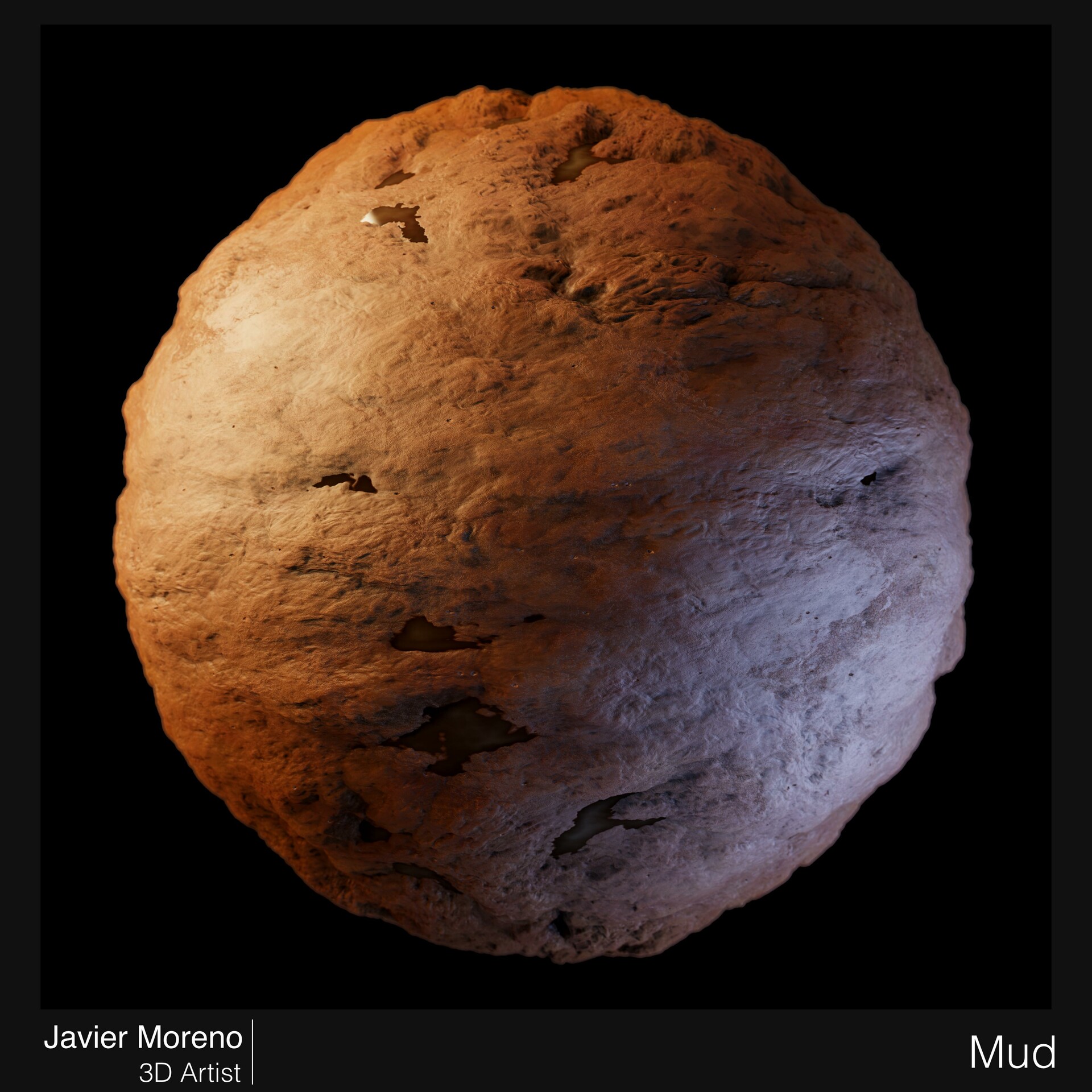ArtStation - Procedural Mud Texture