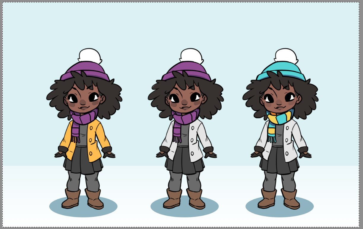 ArtStation - Rolling-snowball game