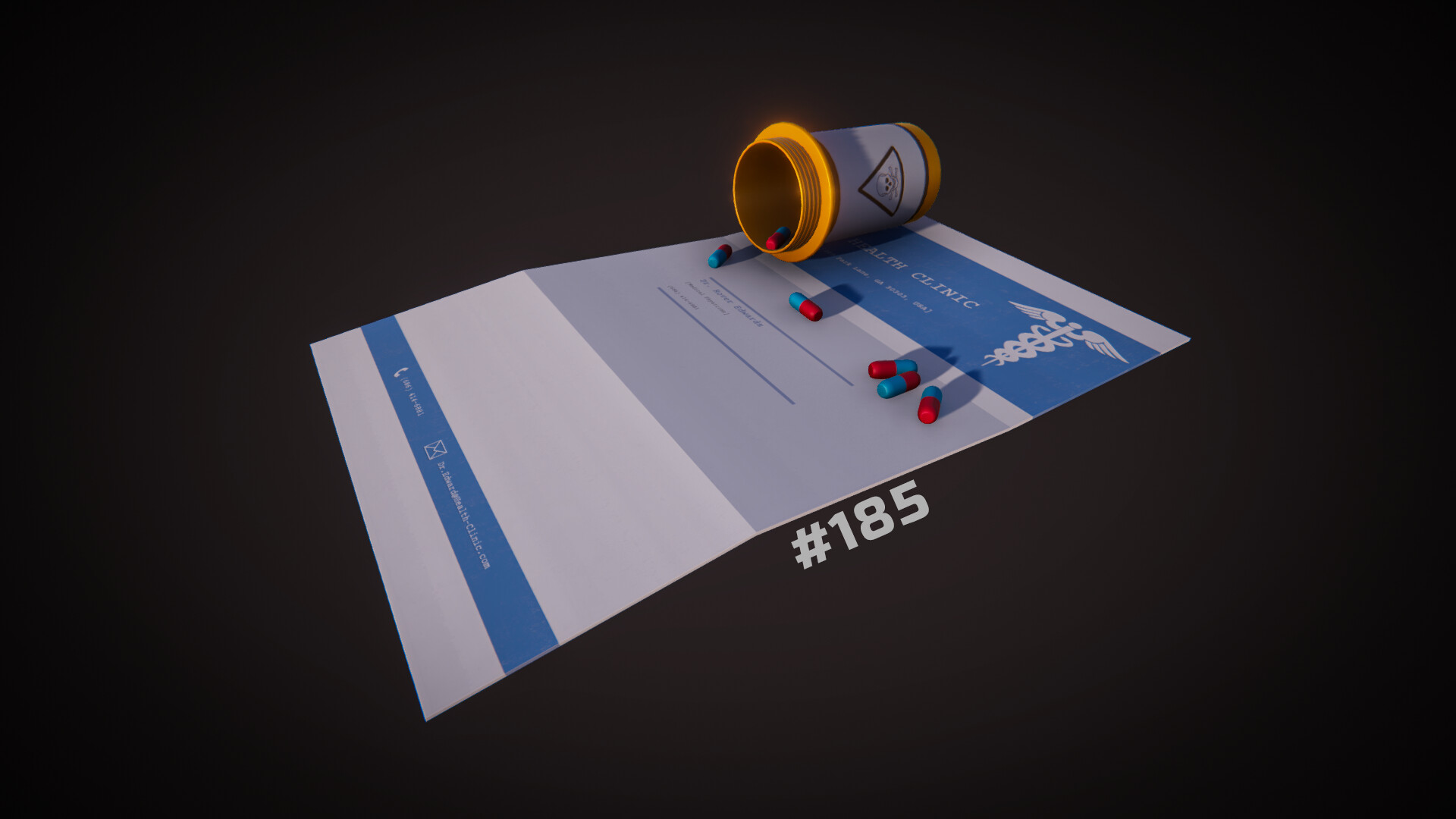 ArtStation - #185 Daily3D Pills