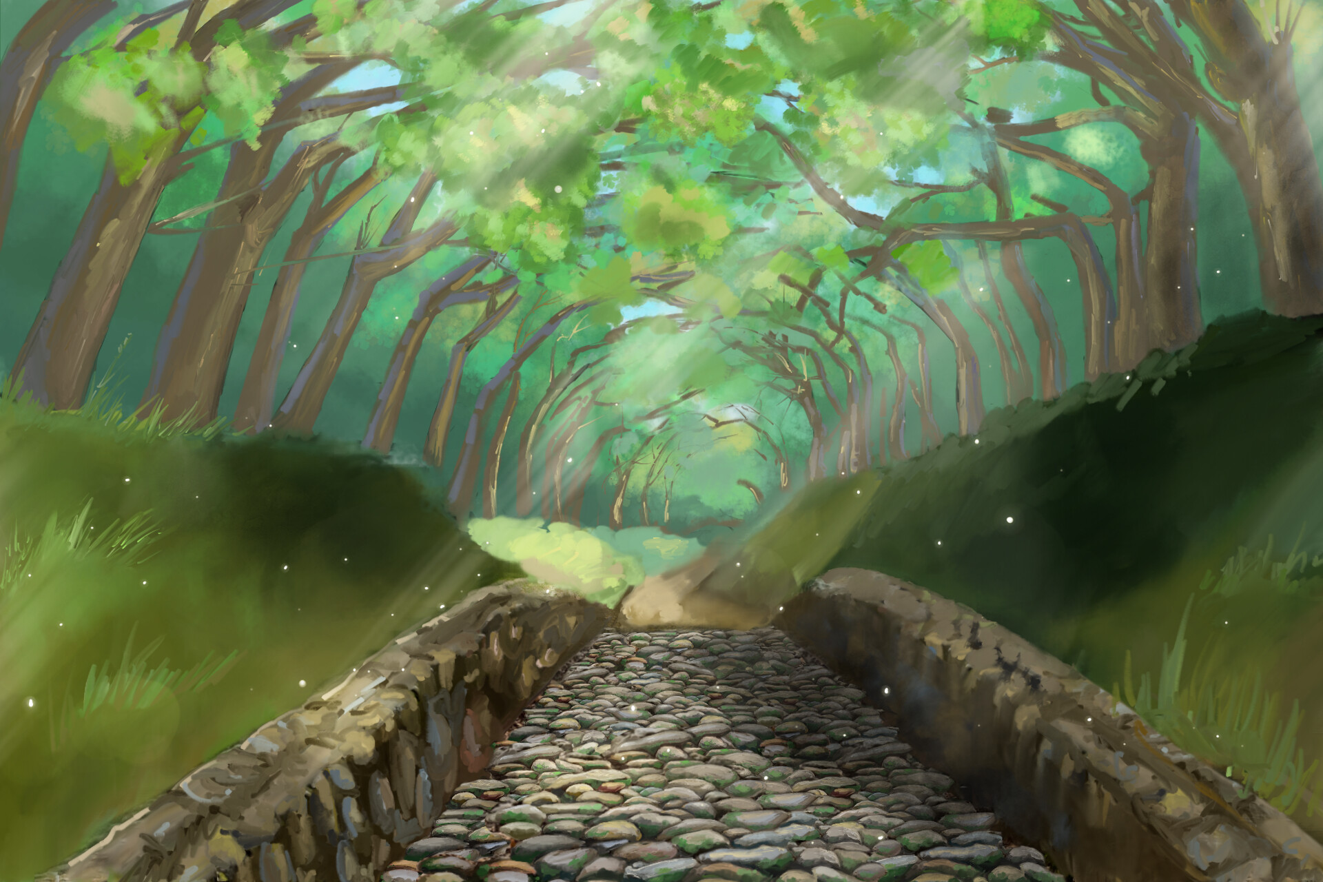 ArtStation - adventure road