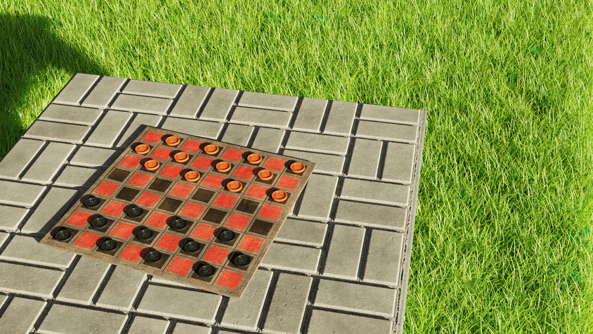 ArtStation - Outdoor Checkers
