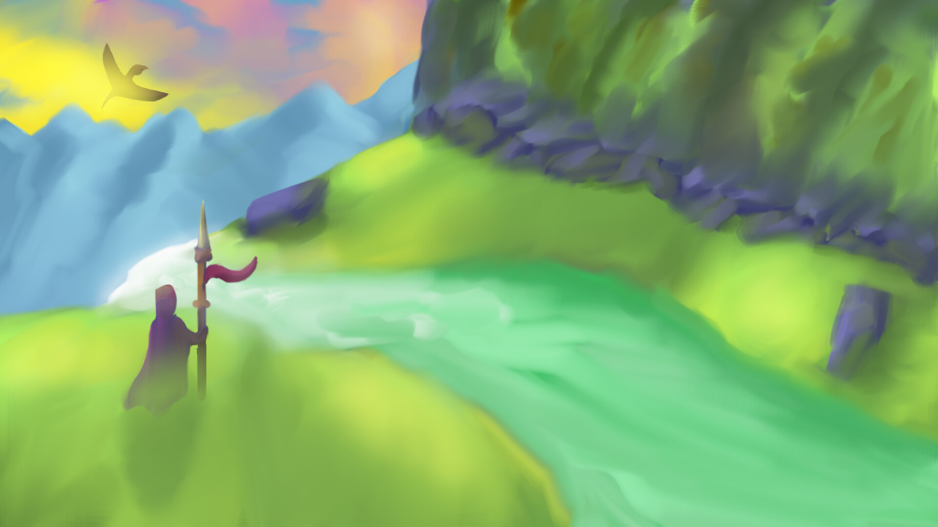 ArtStation - Dragon's lair