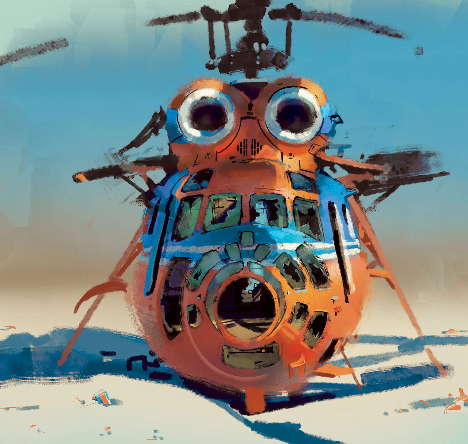 ArtStation - Chopper Sketches