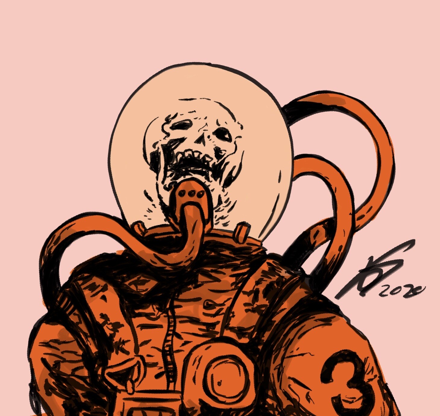 ArtStation - Lost cosmonaut