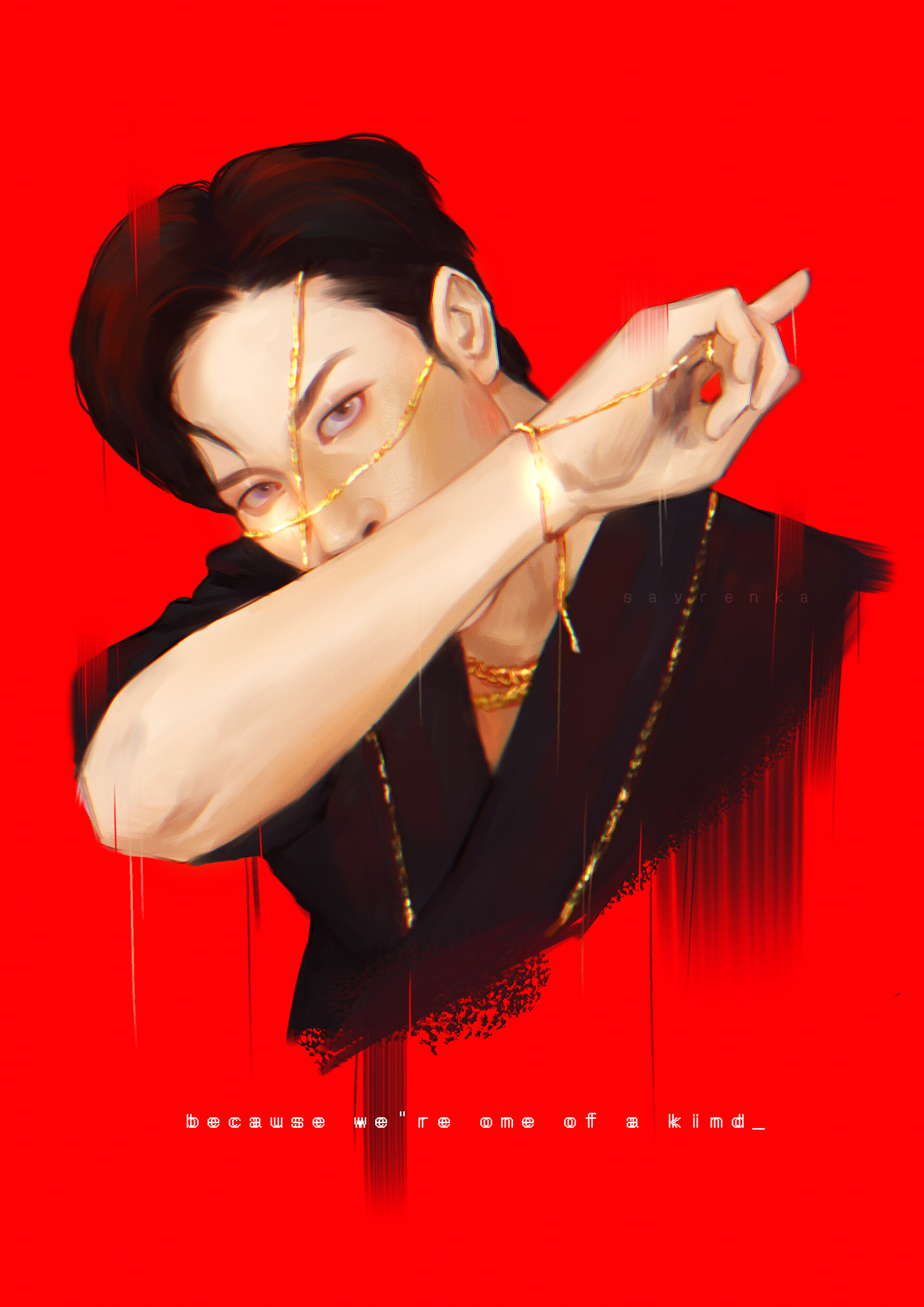 ArtStation - Bang Chan (God's Menu MV)