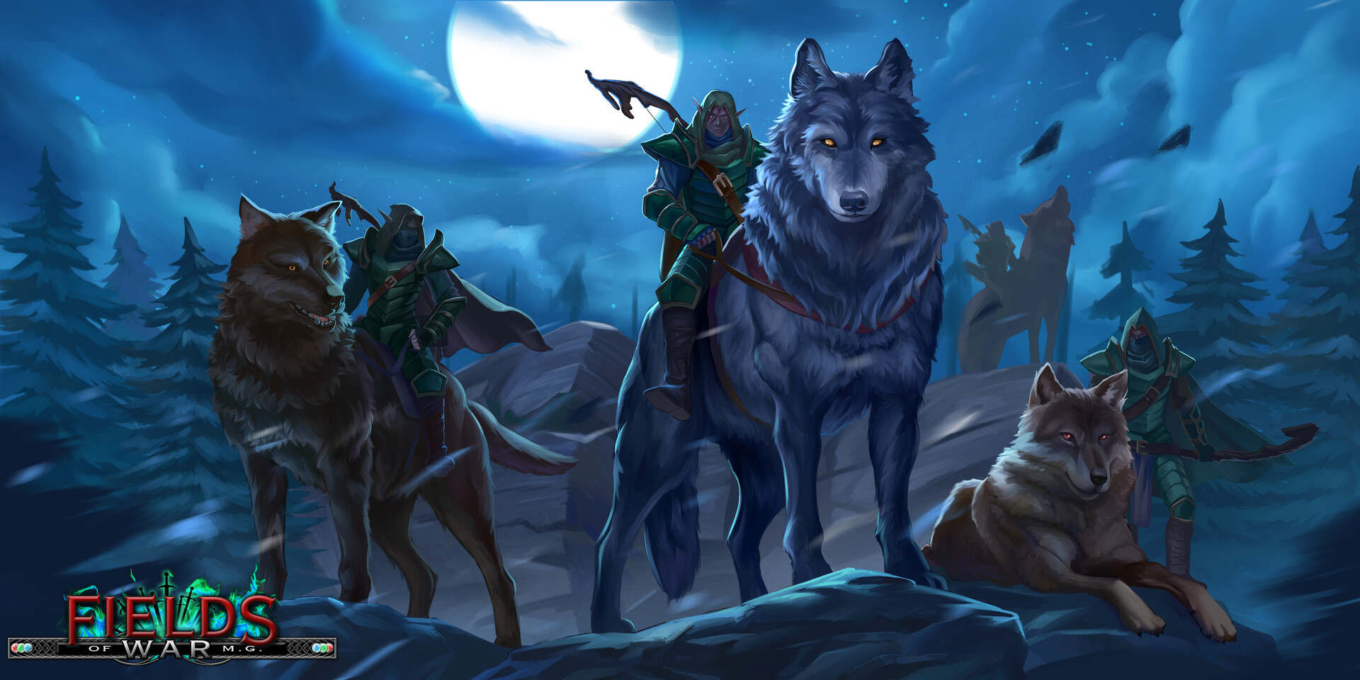 ArtStation - Wolf raider