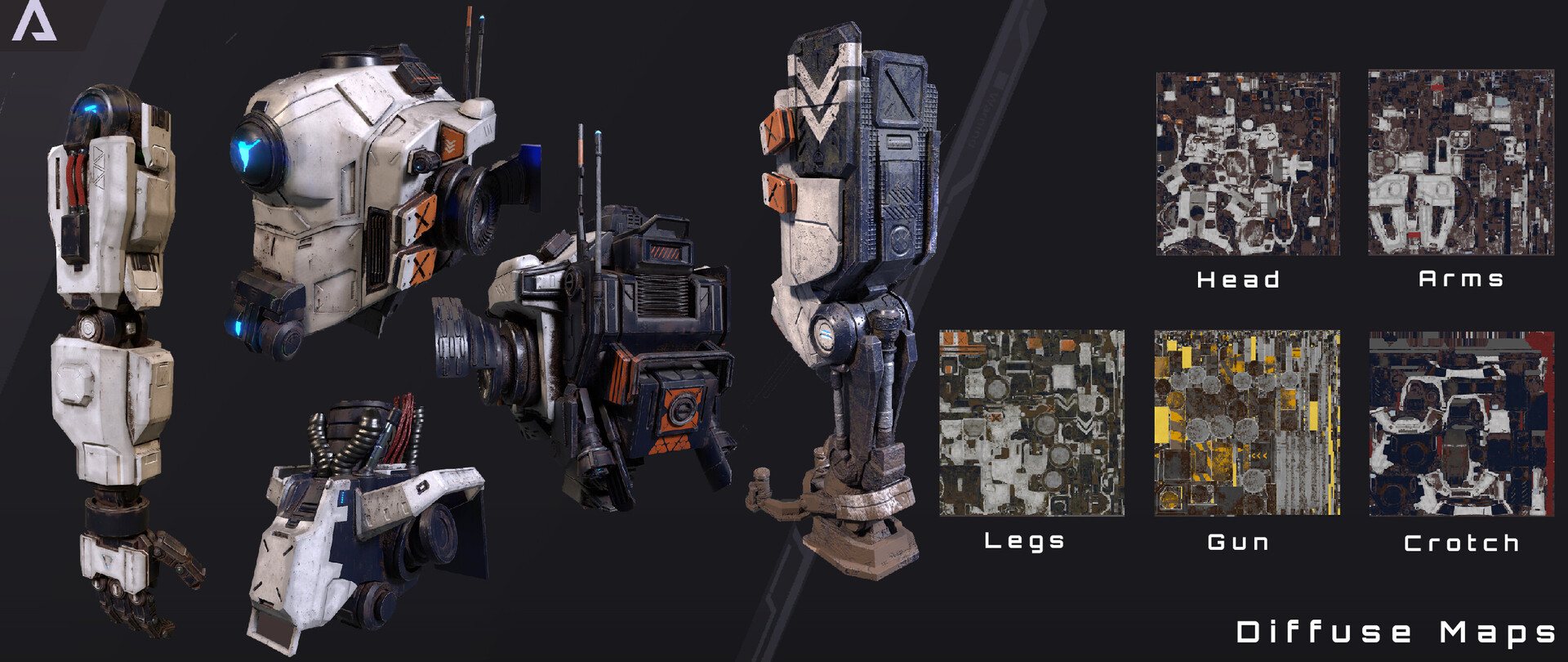 Soon Yang - Tone Titan from Titanfall 2, Fanart