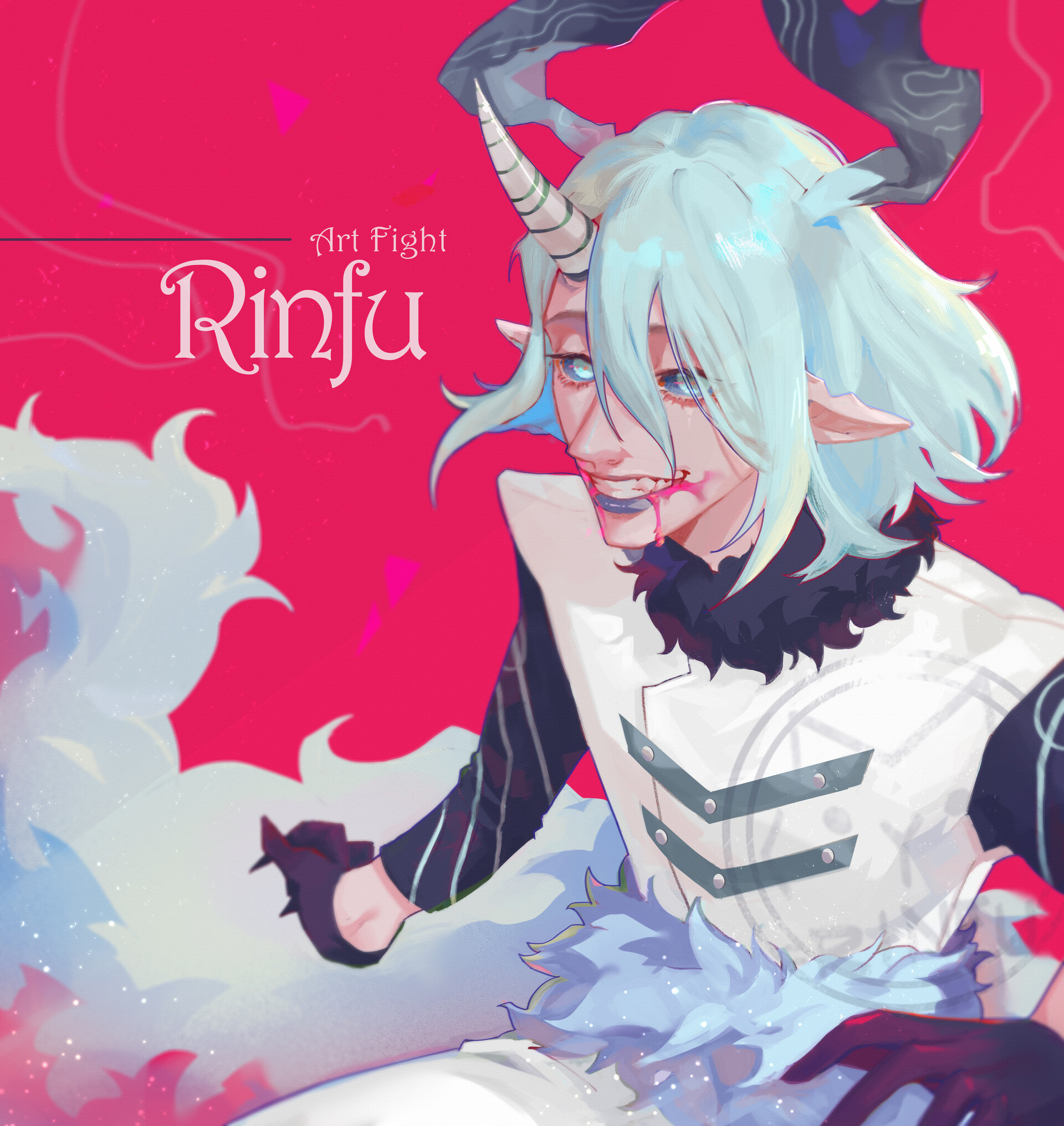 ArtStation - Art fight for RedMandorA