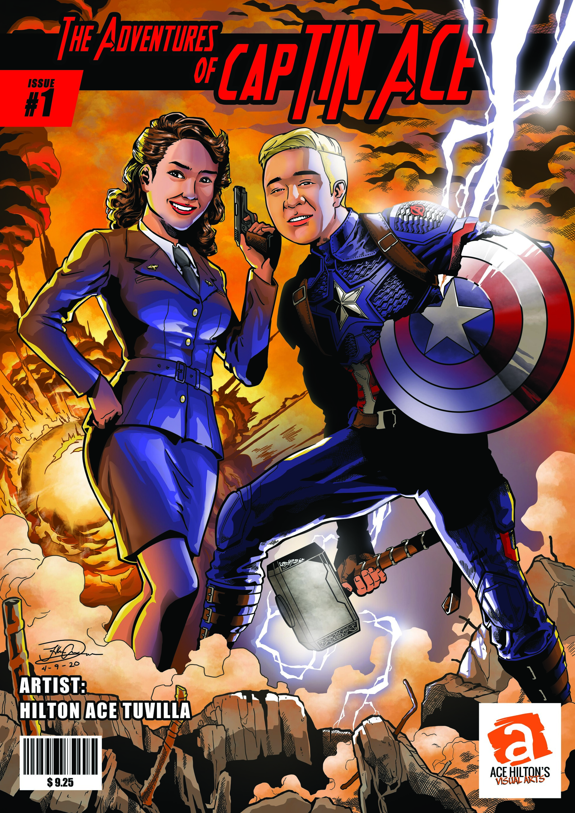 ArtStation - personalized comic cover