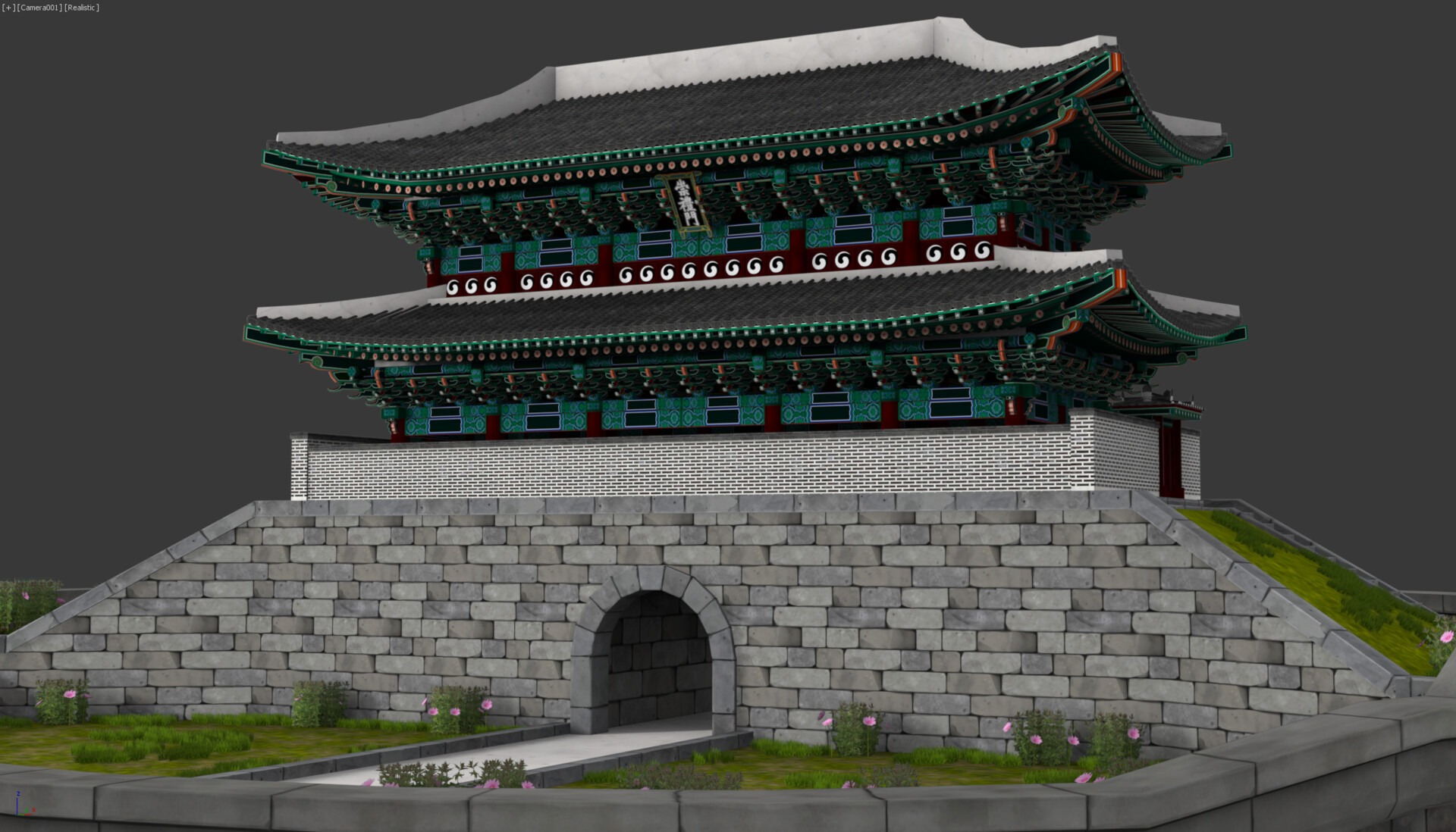 ArtStation - Sungnyemun Gate