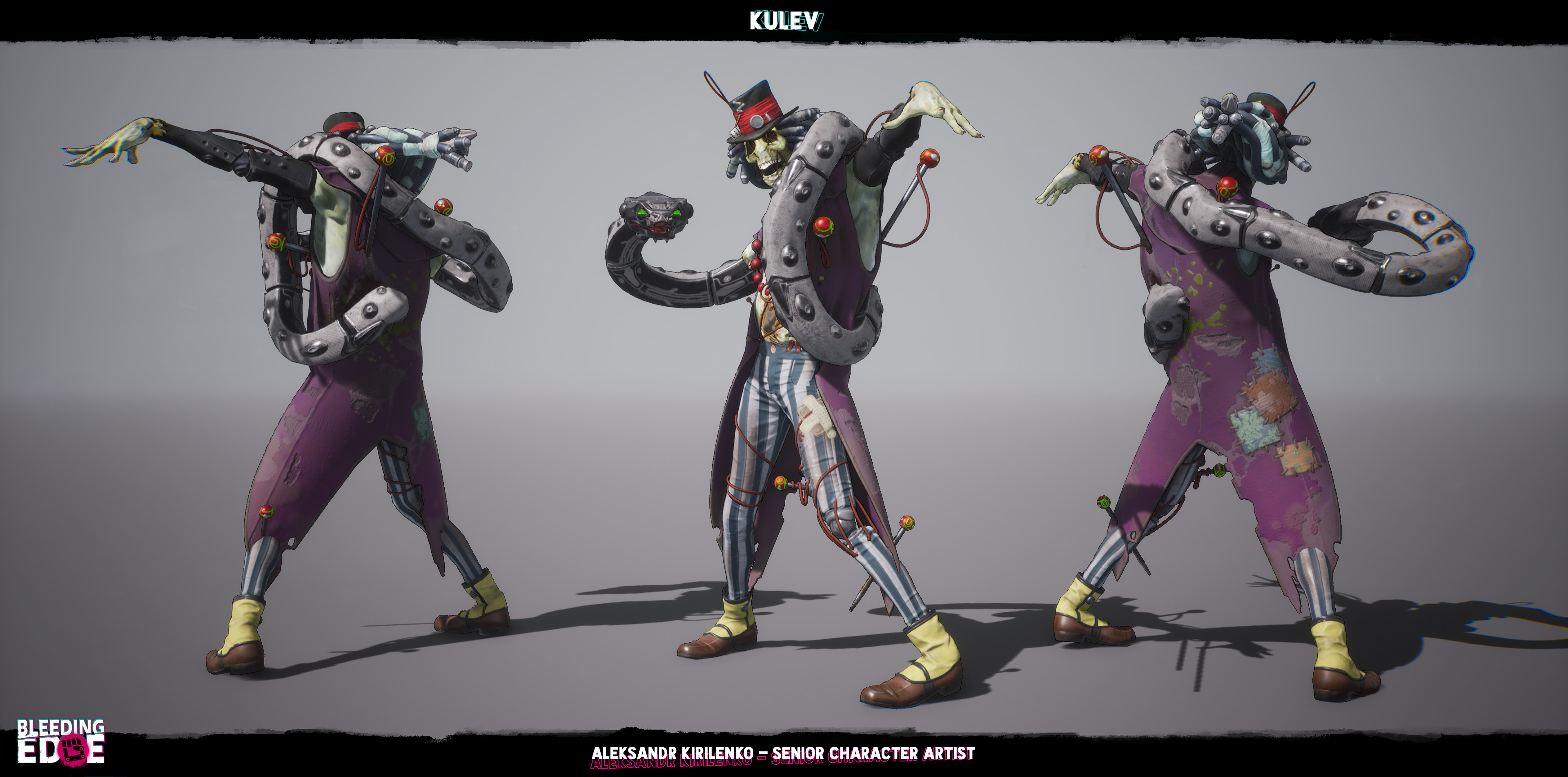 Aleksandr Kirilenko - Bleeding Edge Characters