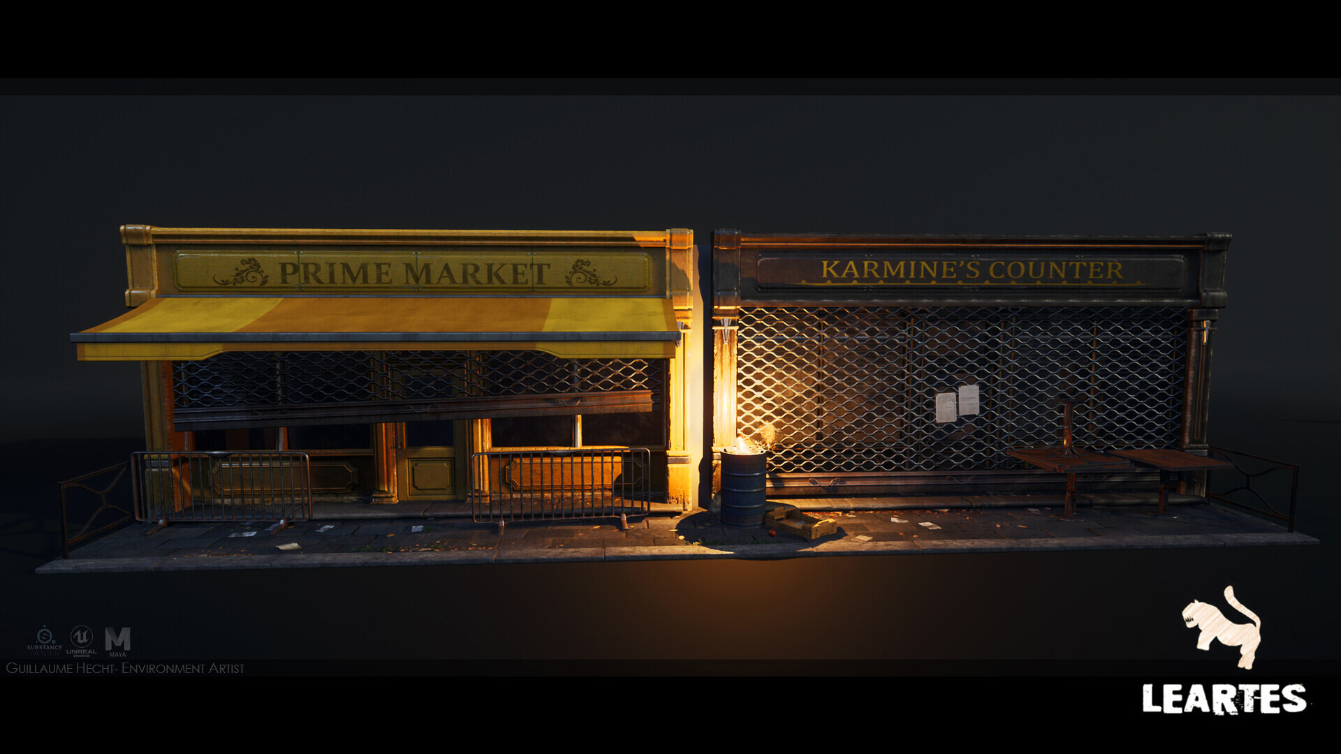 Leartes Studios - The Rally Point - Civilian Props by Guillaume Hecht