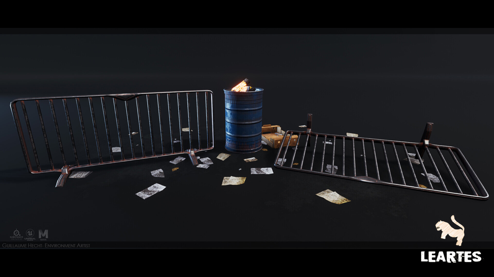 Leartes Studios - The Rally Point - Civilian Props by Guillaume Hecht