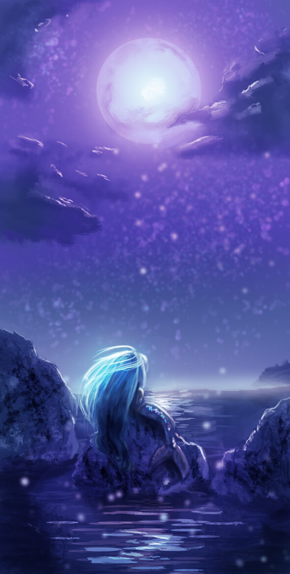 ArtStation - Mermaid Moon