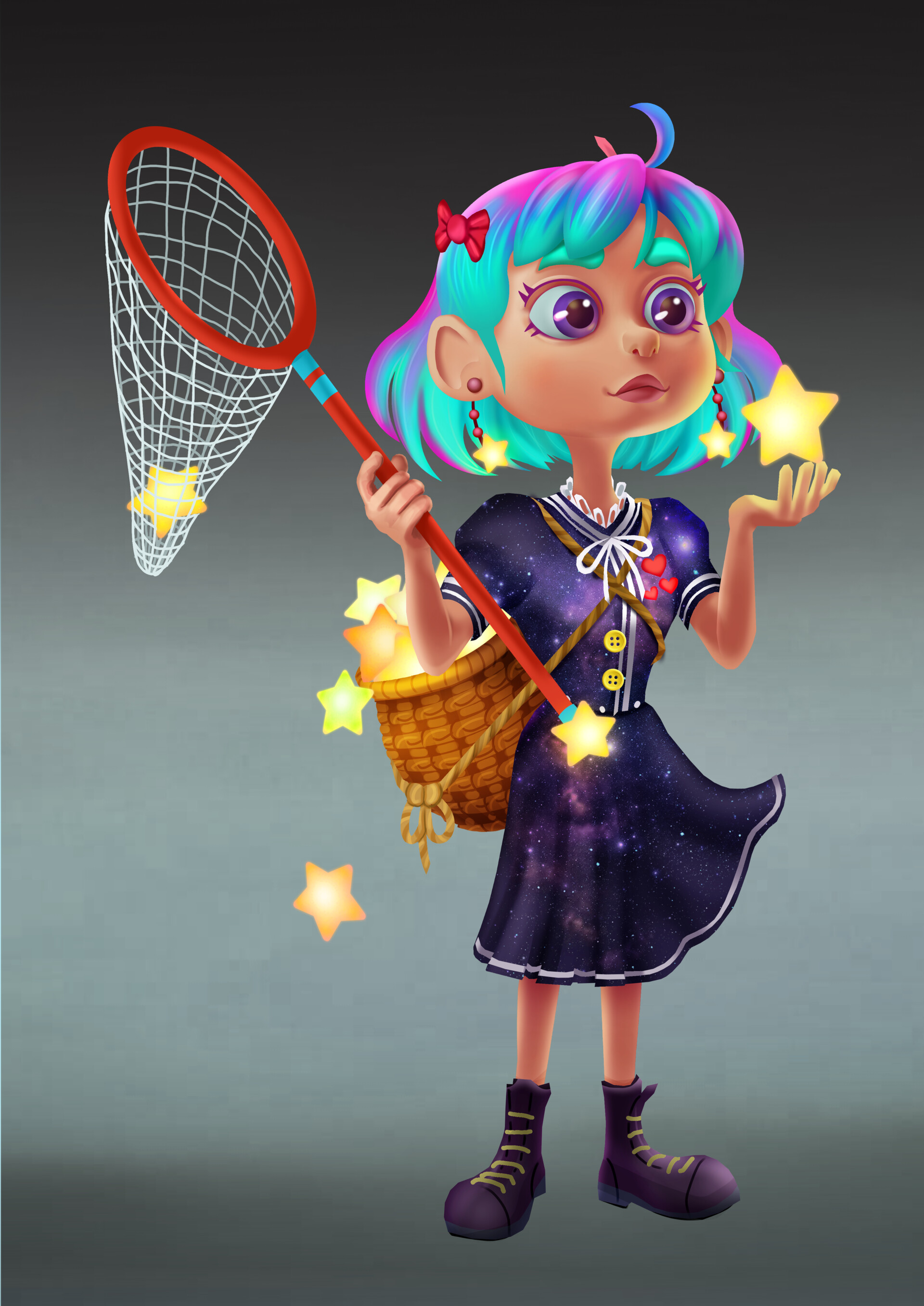 ArtStation - Kumo the Star Collector