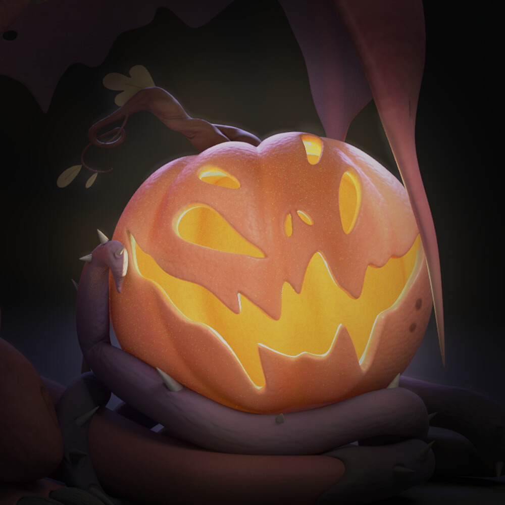 charizard on pumpkin