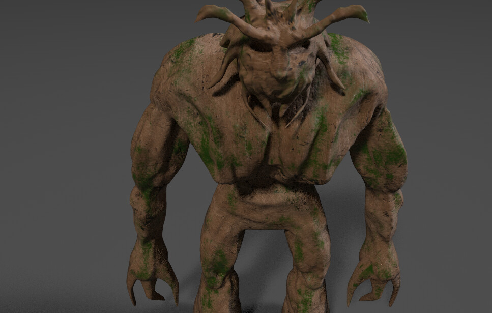 ArtStation - Wood Golem