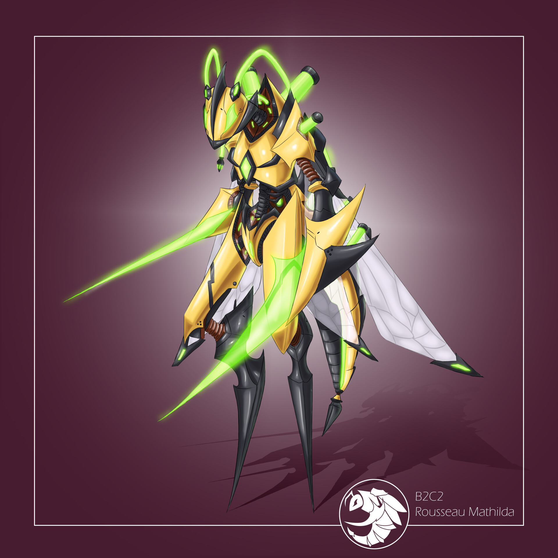 Mathilda Rousseau - Wasp Mecha
