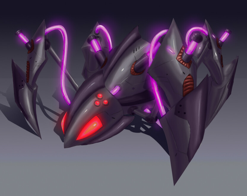 ArtStation - Spider Drone