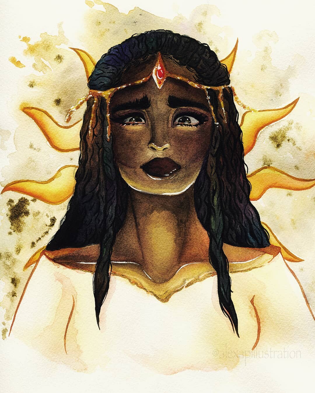 ArtStation - ・ ☀ Sun Goddess ☀