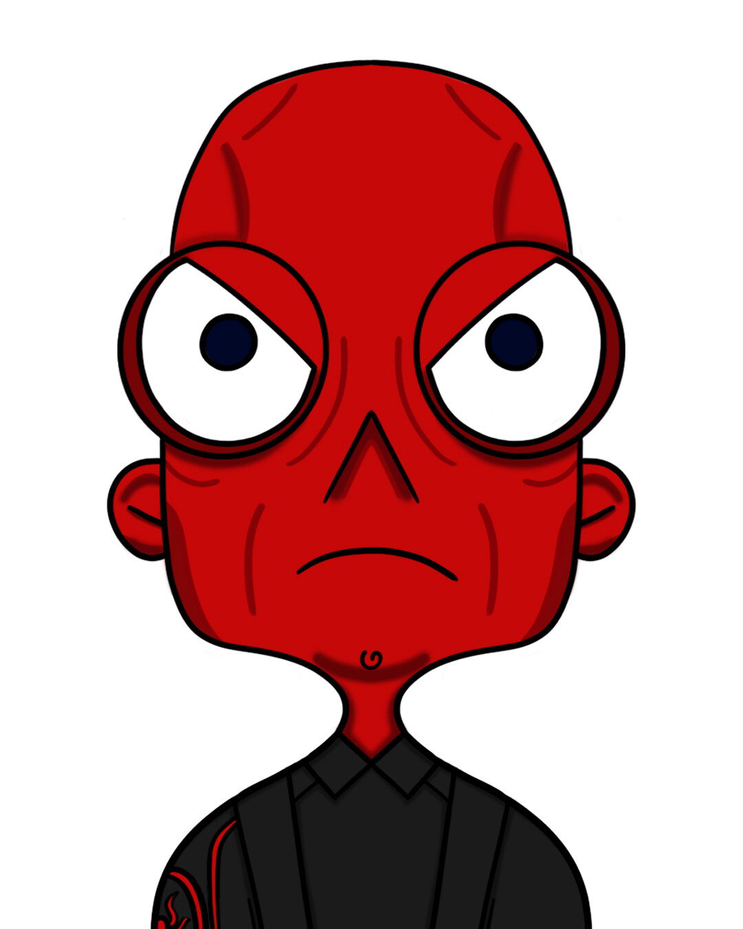 ArtStation - RED SKULL