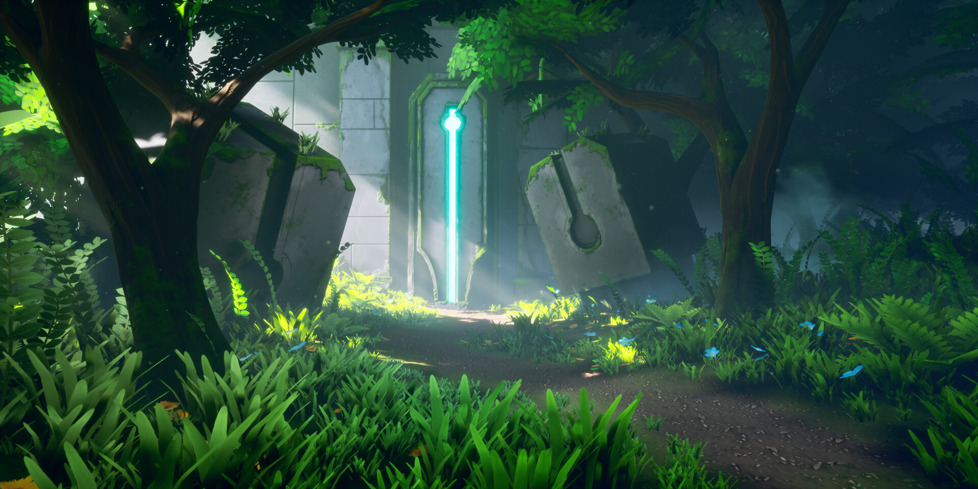 ArtStation - Ancient Forest Temple