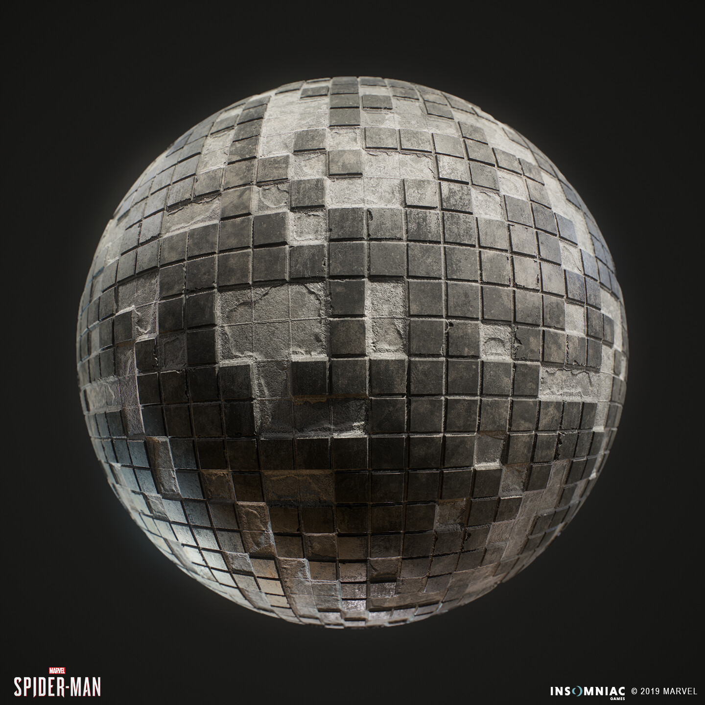 ArtStation - Marvel's Spider-Man: Ceramic Tile