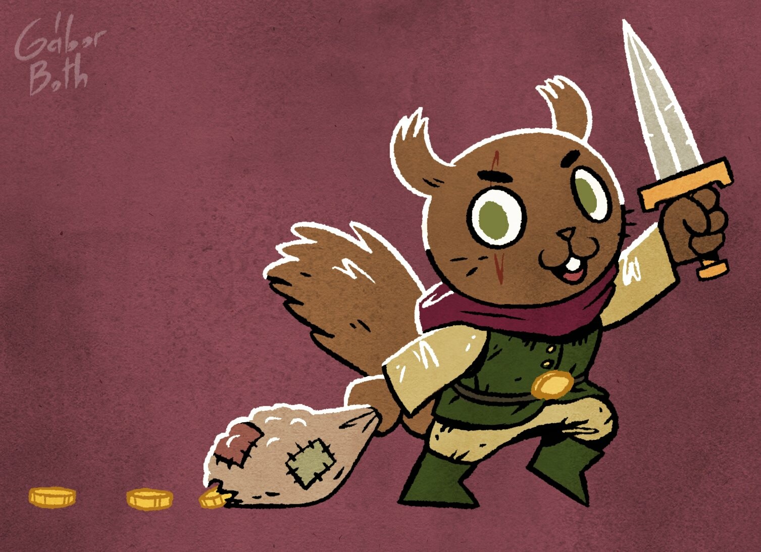 ArtStation - Squirrel Bandit