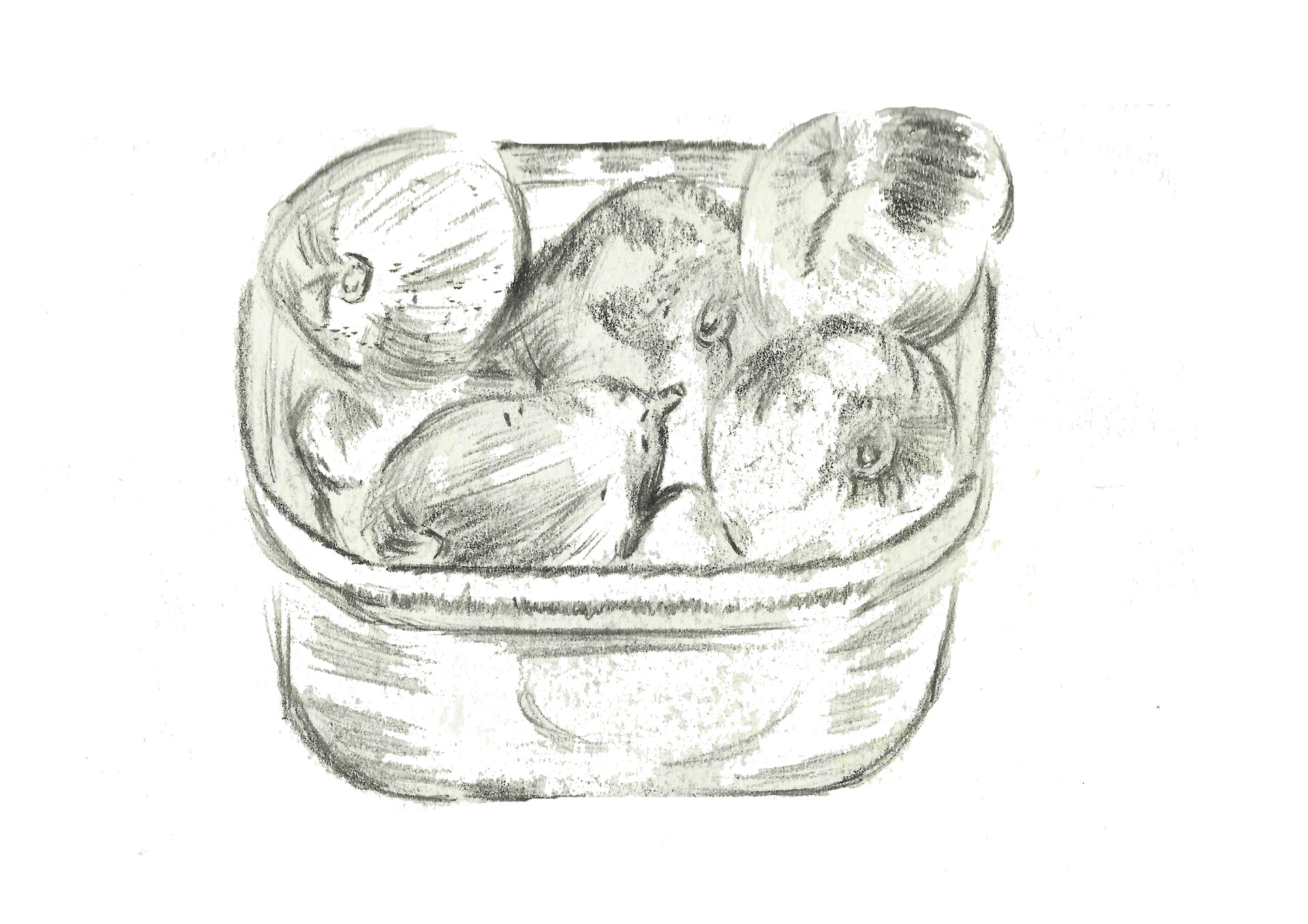 Ola Meghoma - Burial sculpture (plus other miscellaneous sketches)