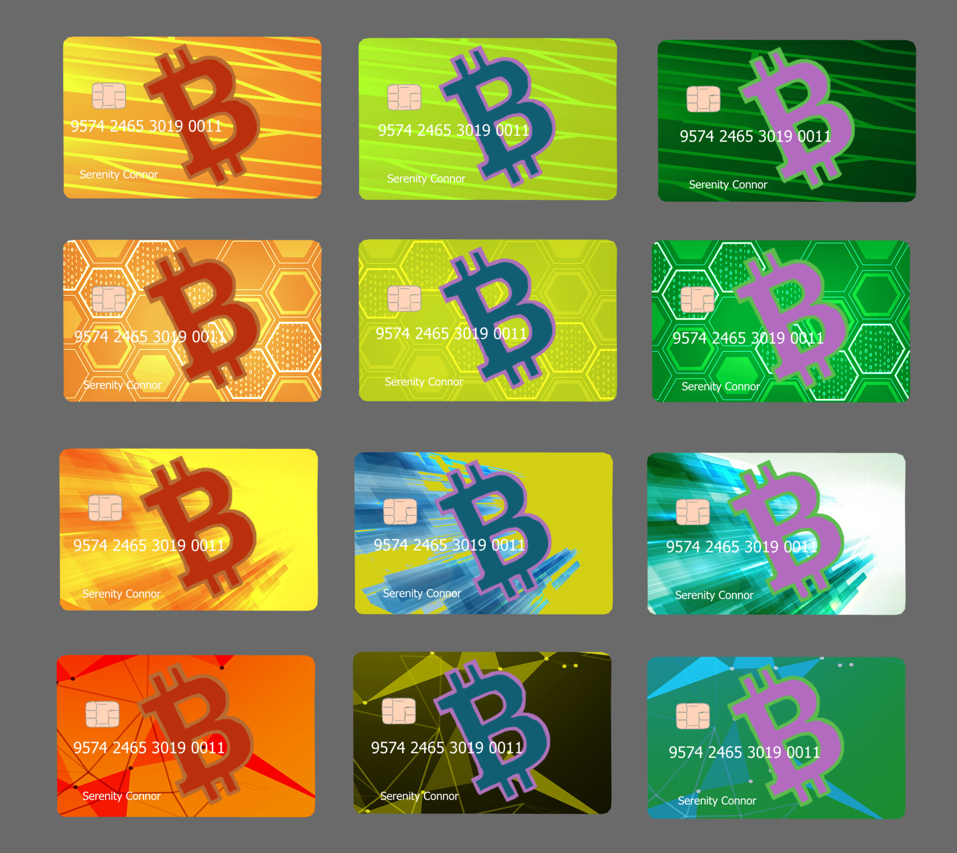ArtStation - Bitcoin Credit Card Set