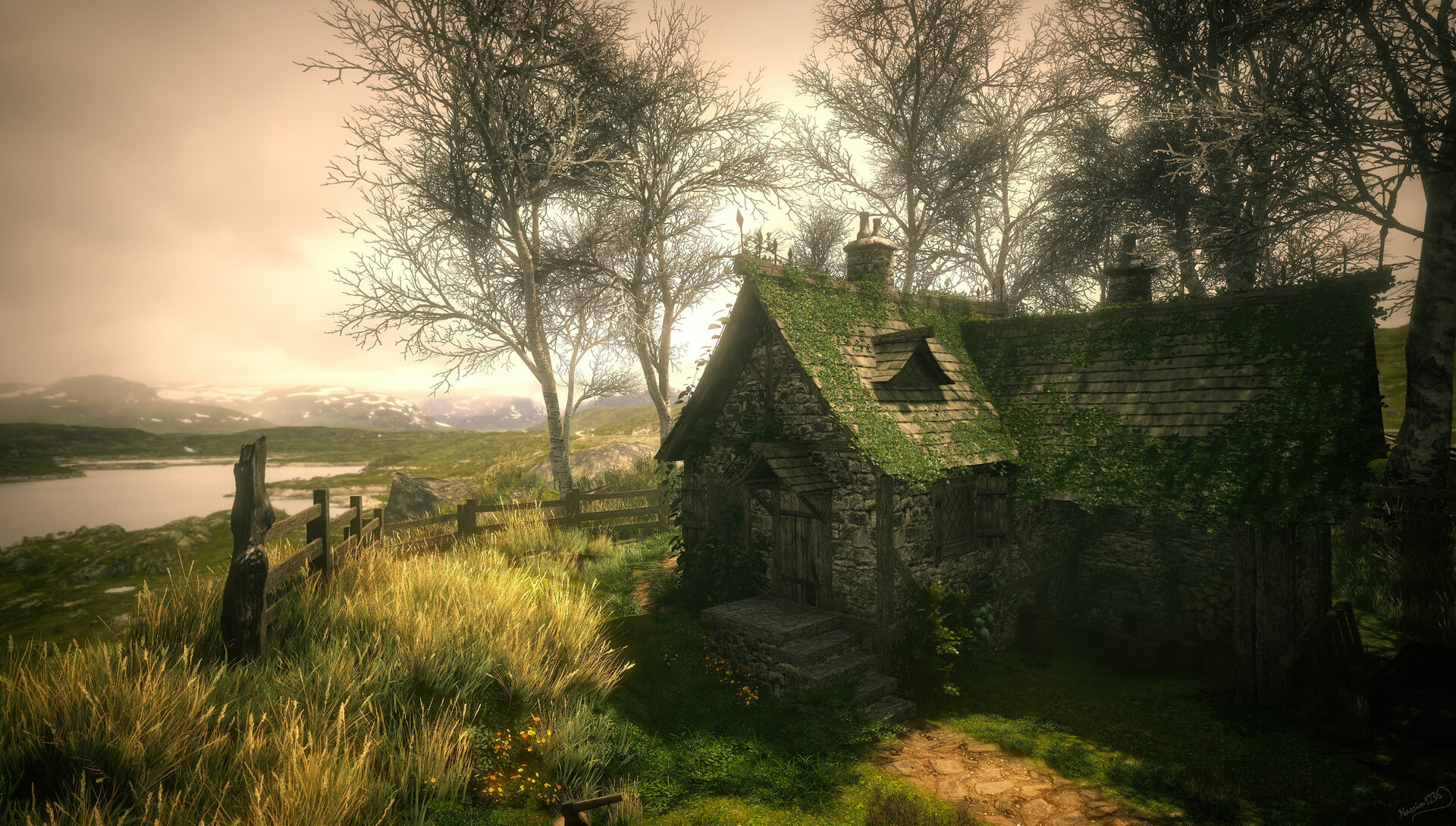 ArtStation - Wild house