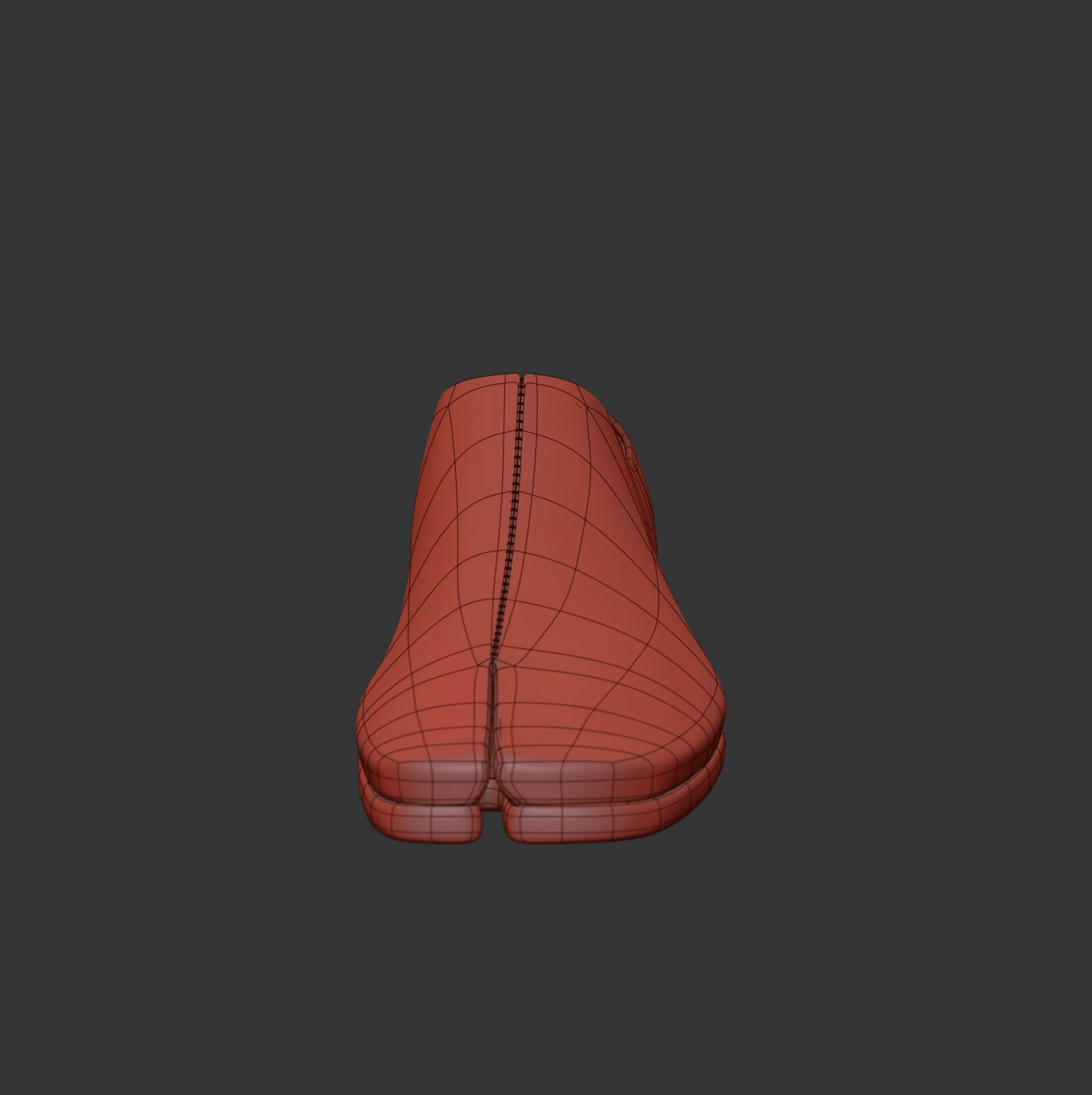 Cagatay Cetin - Tabi Leather Loafers 3D model