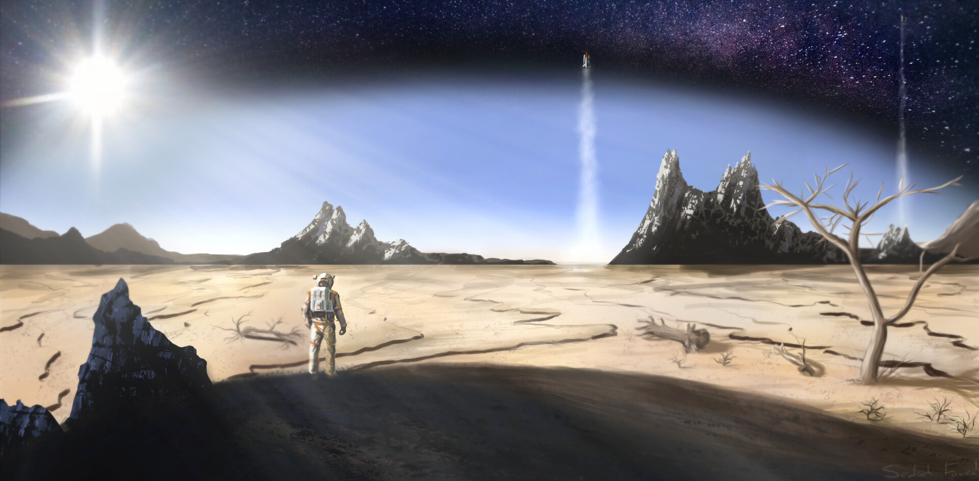 ArtStation - The dying earth