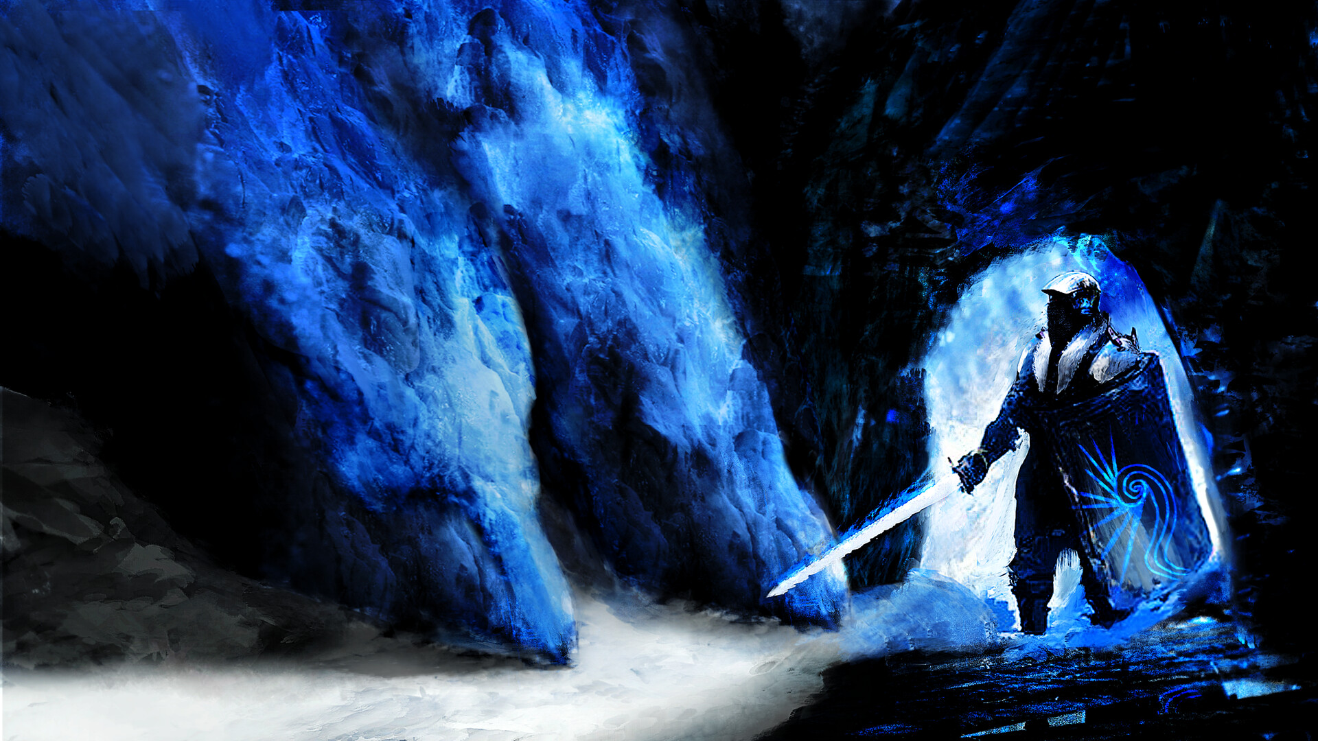 ArtStation - The Ice Wolves