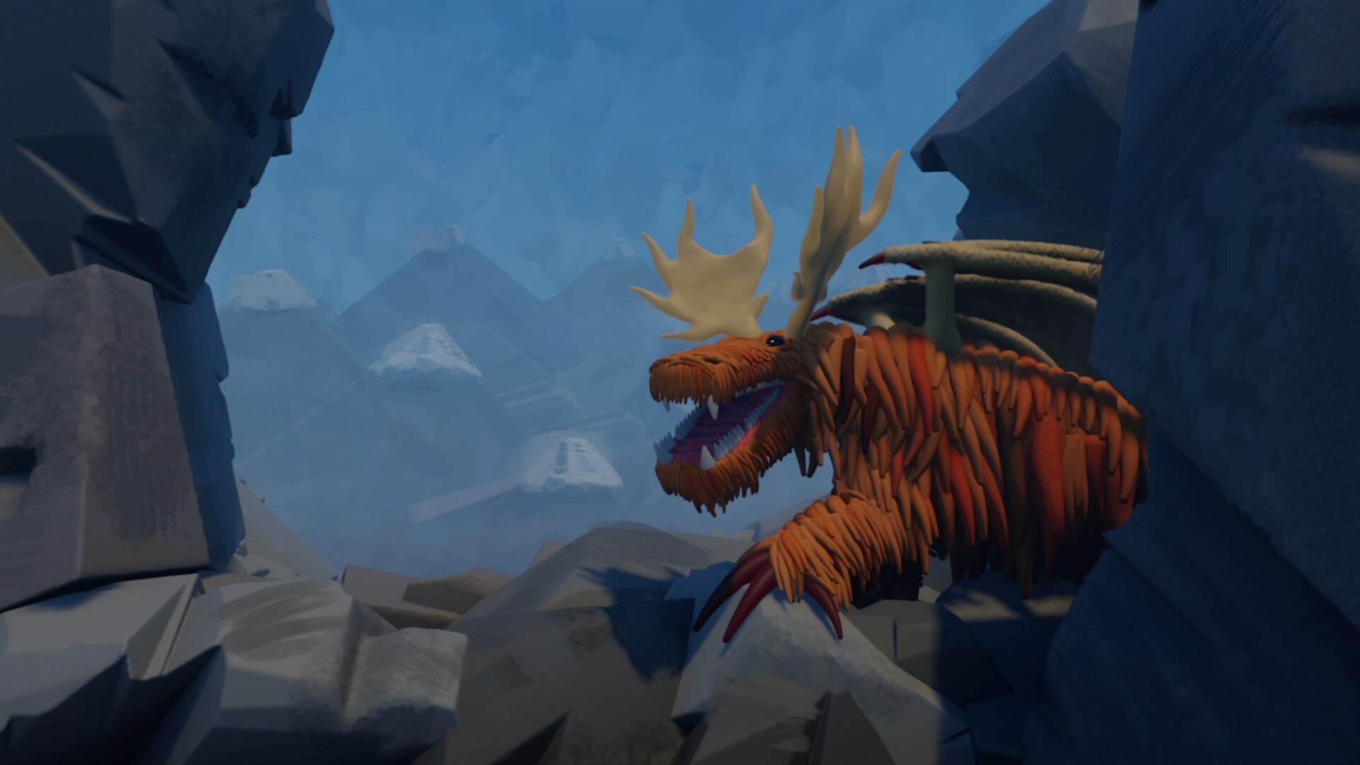 ArtStation - mountain dragon