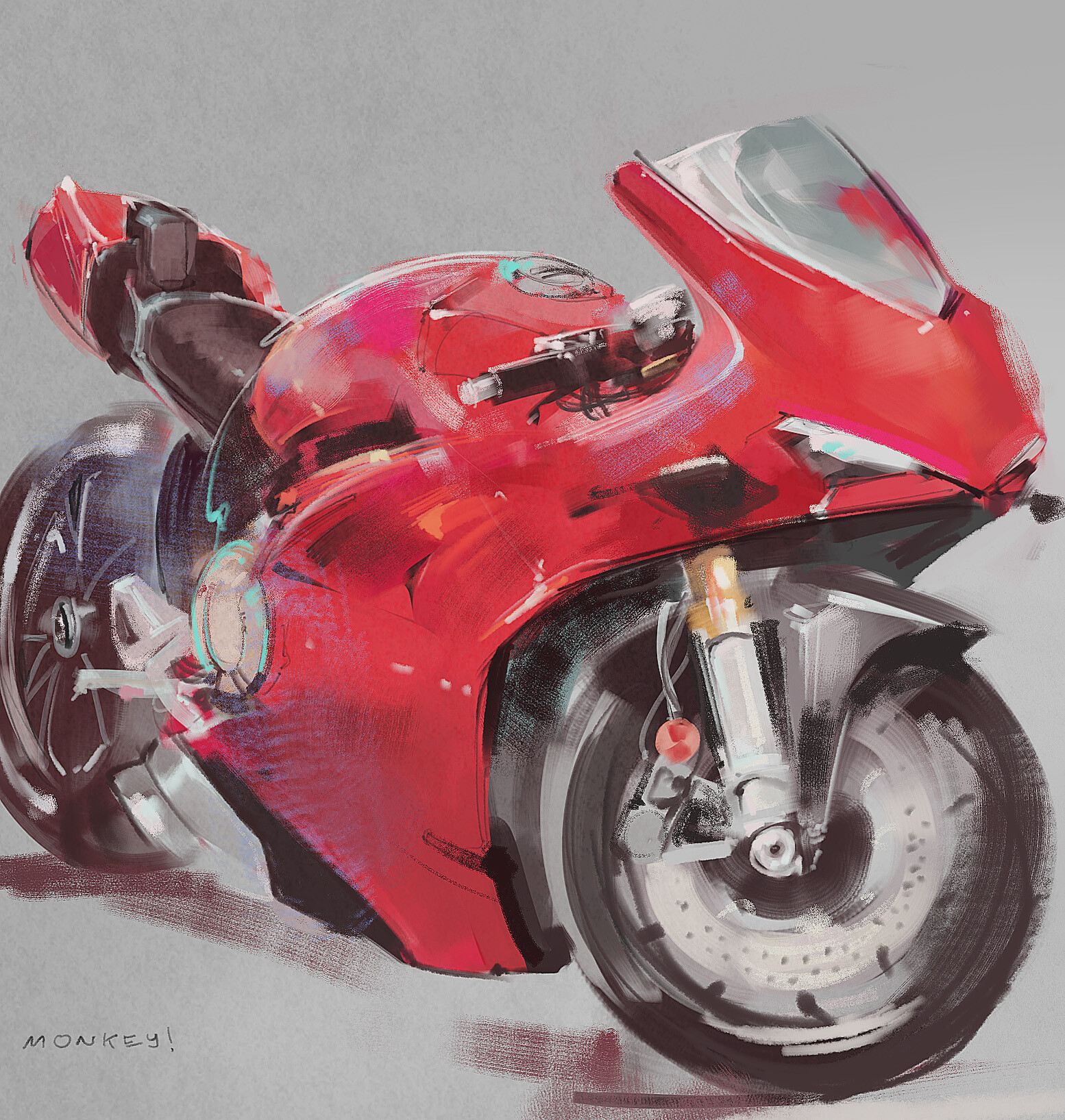 ArtStation - a ducati