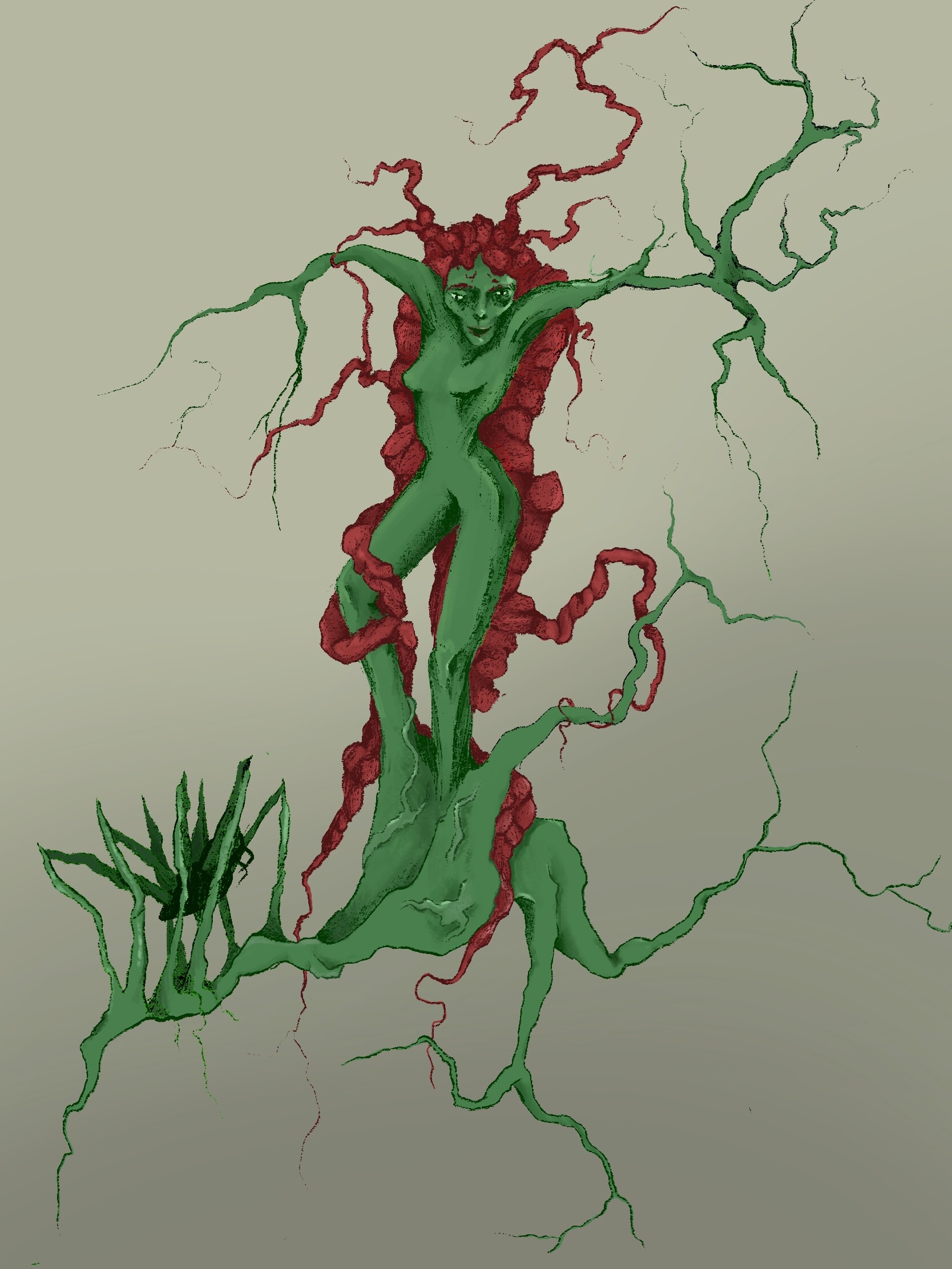 ArtStation - Poison Ivy redesign