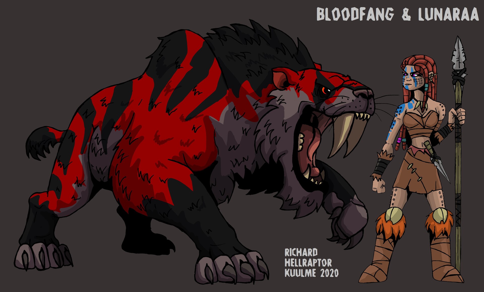 ArtStation - Primal Age characters