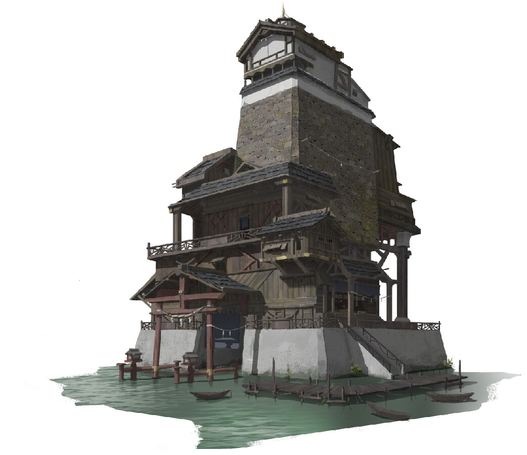 ArtStation - Water shrine