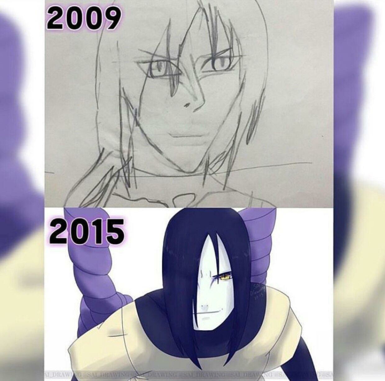 How To Draw Orochimaru