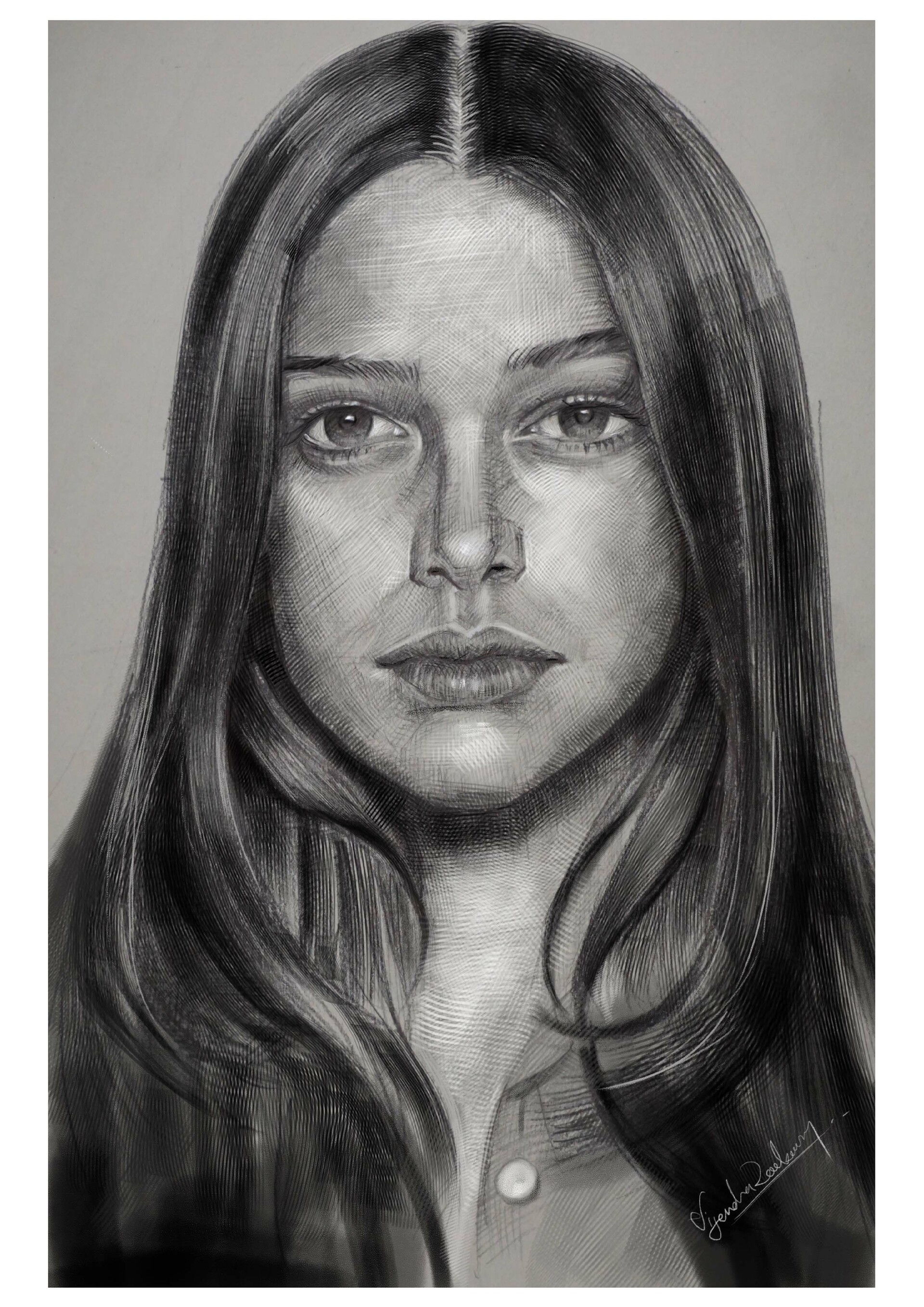 ArtStation - Portrait drawiing