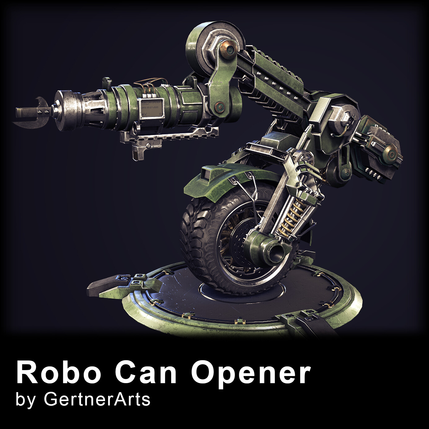 ArtStation - Robo Can Opener