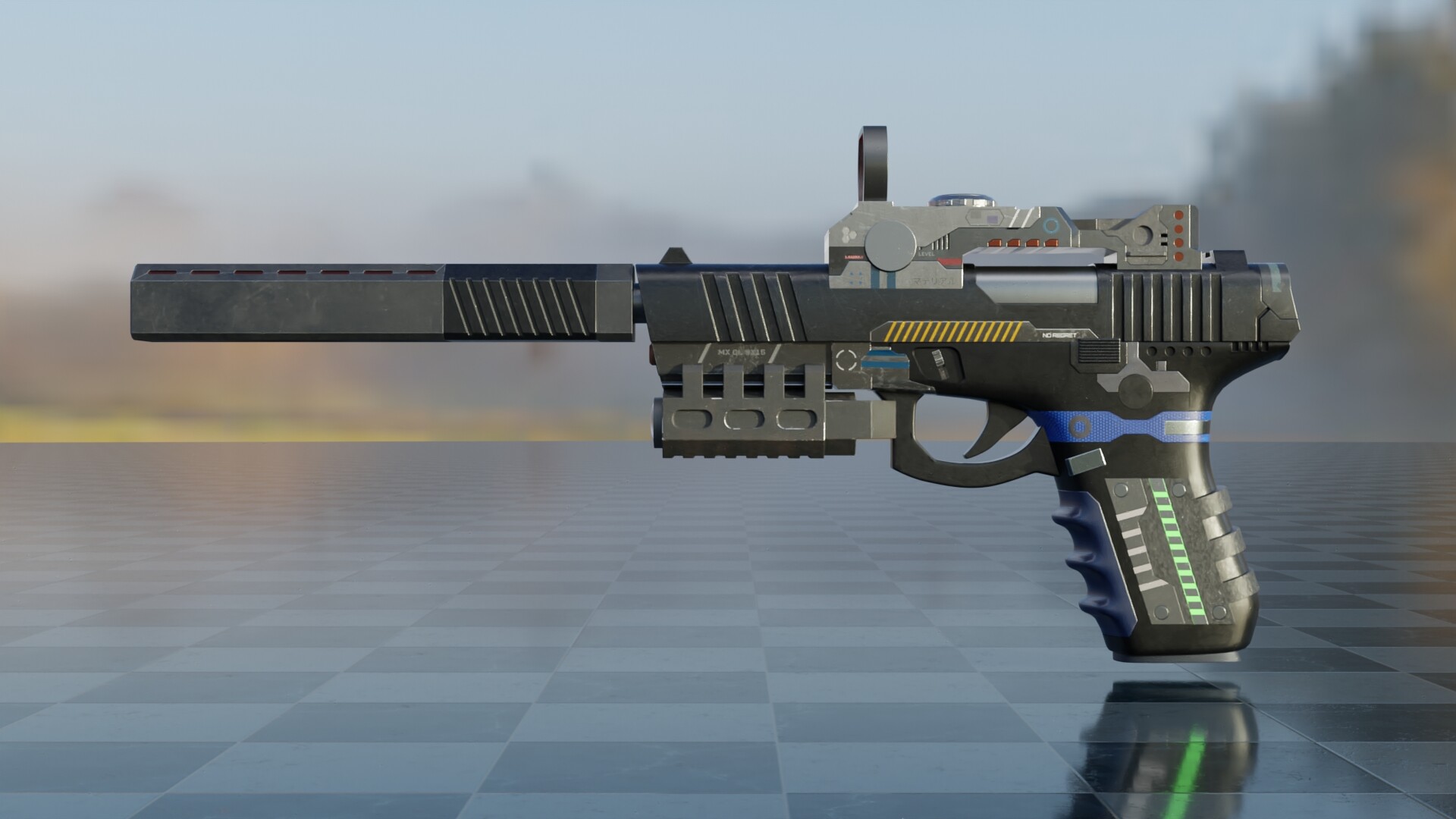 ArtStation - Glock - Scifi modified