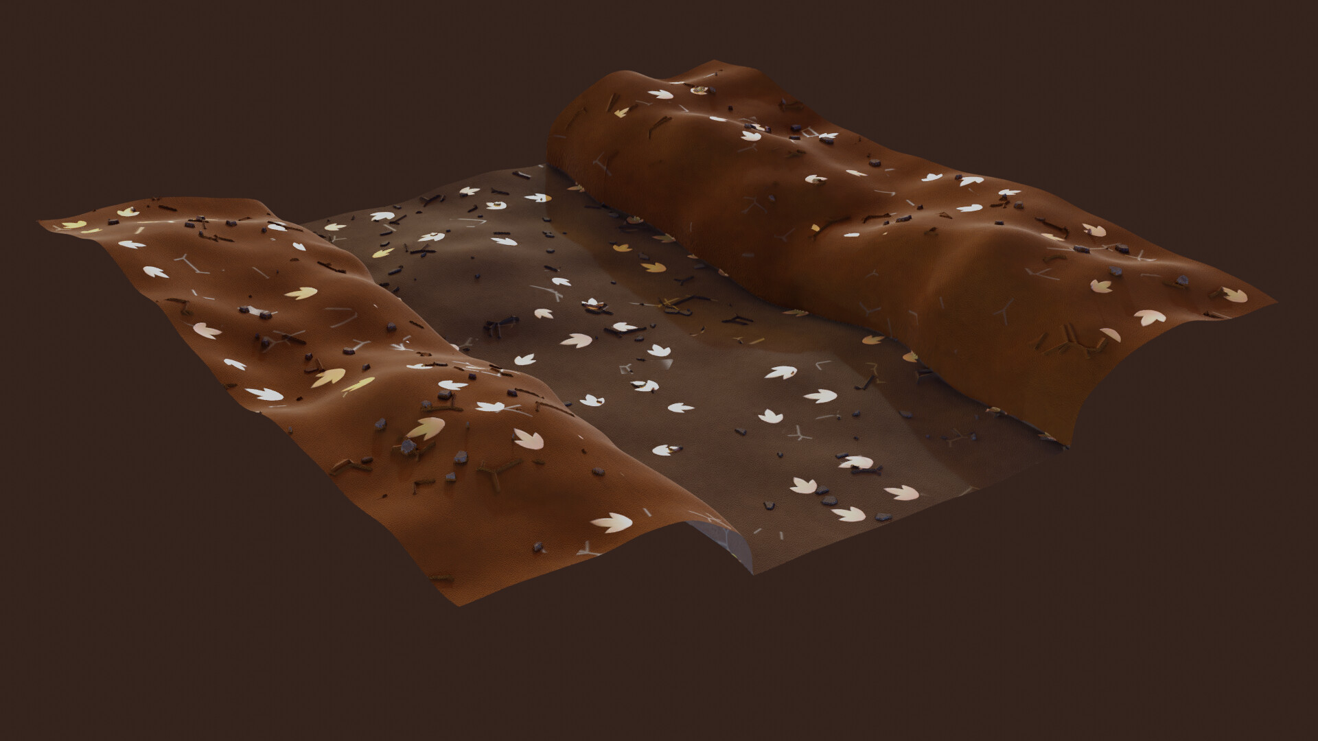 ArtStation - Procedural Leaf fall material