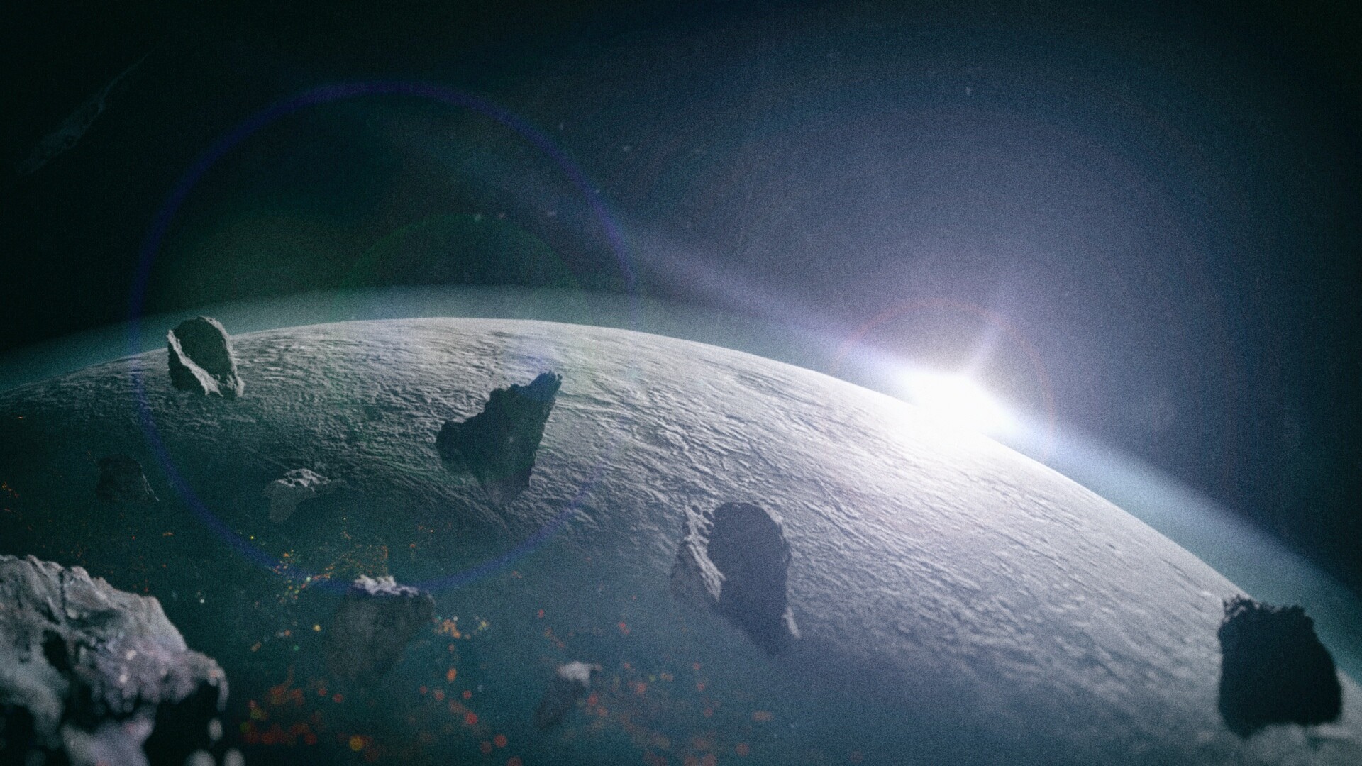 ArtStation - Space scene