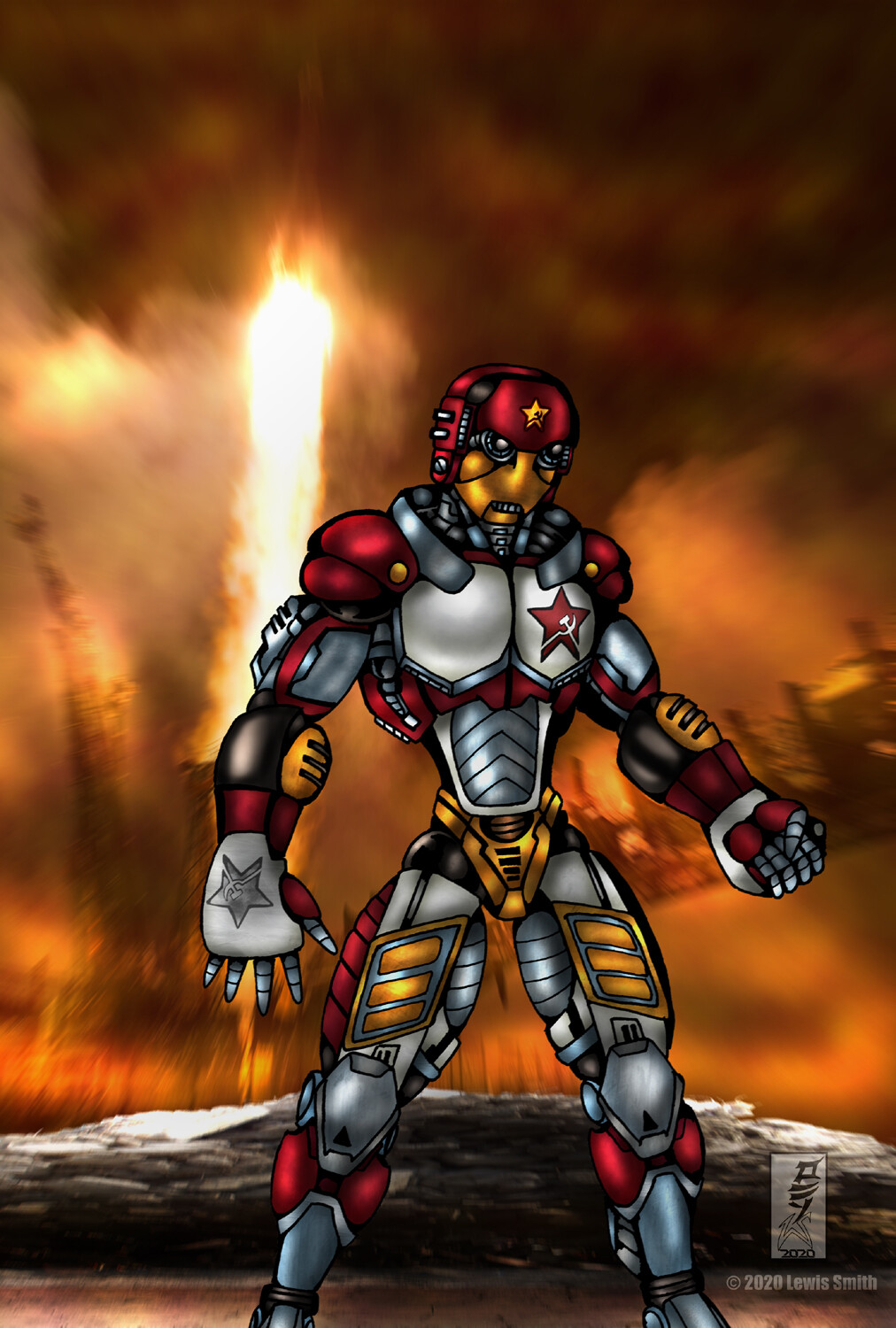 ArtStation - "Red Sector A"